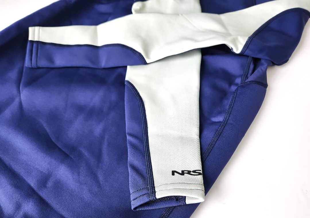 NRS Men's HydroSkin L/S Shirt (XS | Blue | New with Tag), 男裝, 上身及套裝, 泳衣 ...