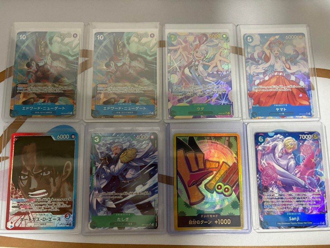 One Piece Card Game - Various Character Cards, Hobbies & Toys, Toys ...