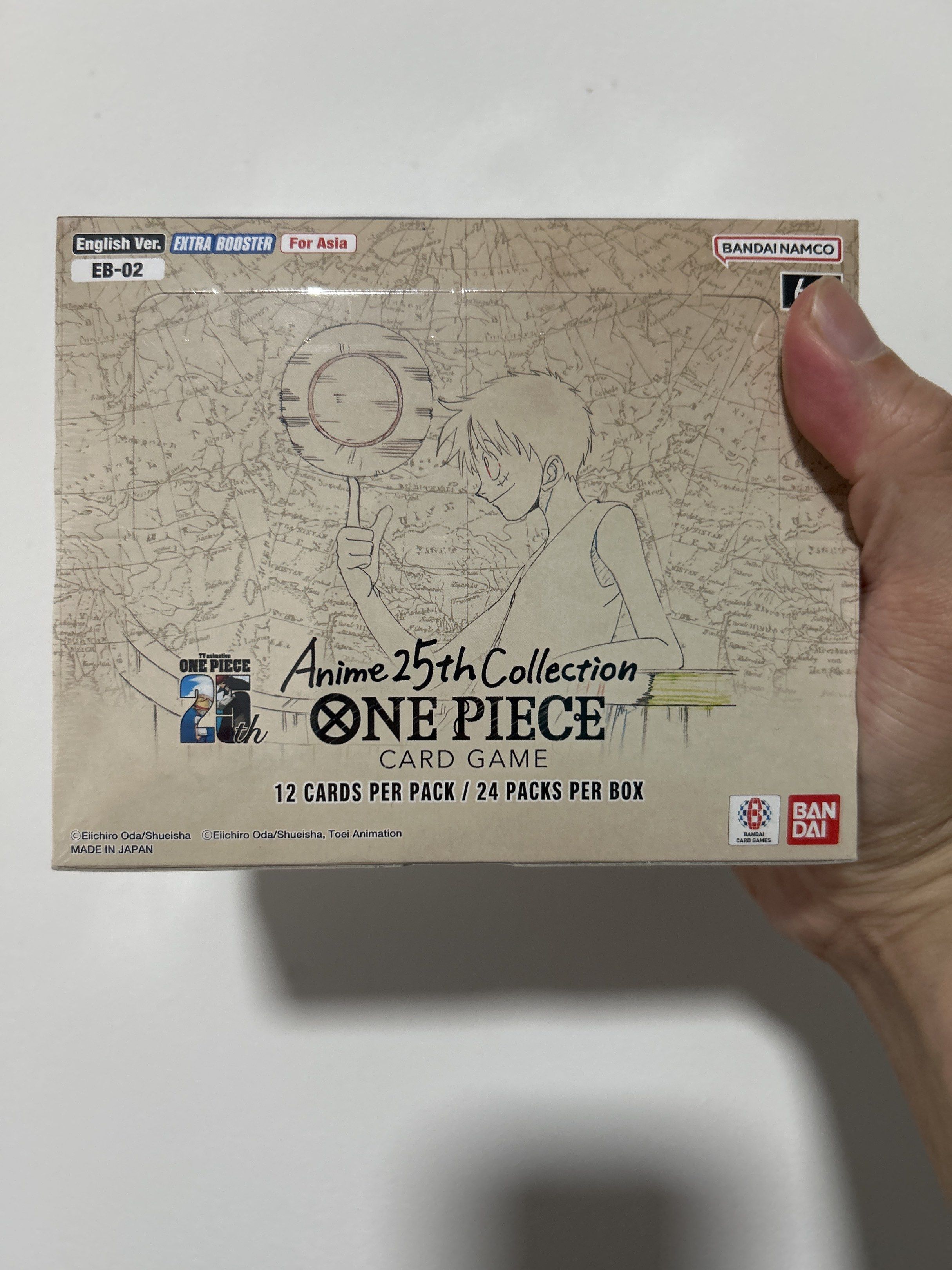 One Piece Card Game Anime 25th Collection Booster Box EB02, Hobbies ...