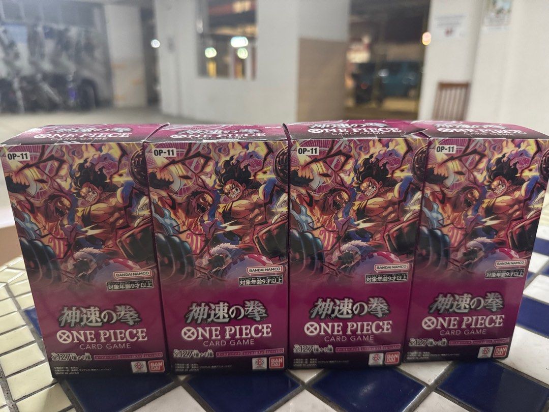 Op-11 one piece tcg sealed, Hobbies & Toys, Memorabilia & Collectibles ...