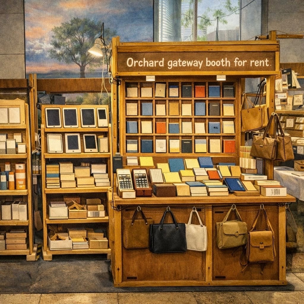 Orchard gateway mall pop up booth, Everything Else on Carousell