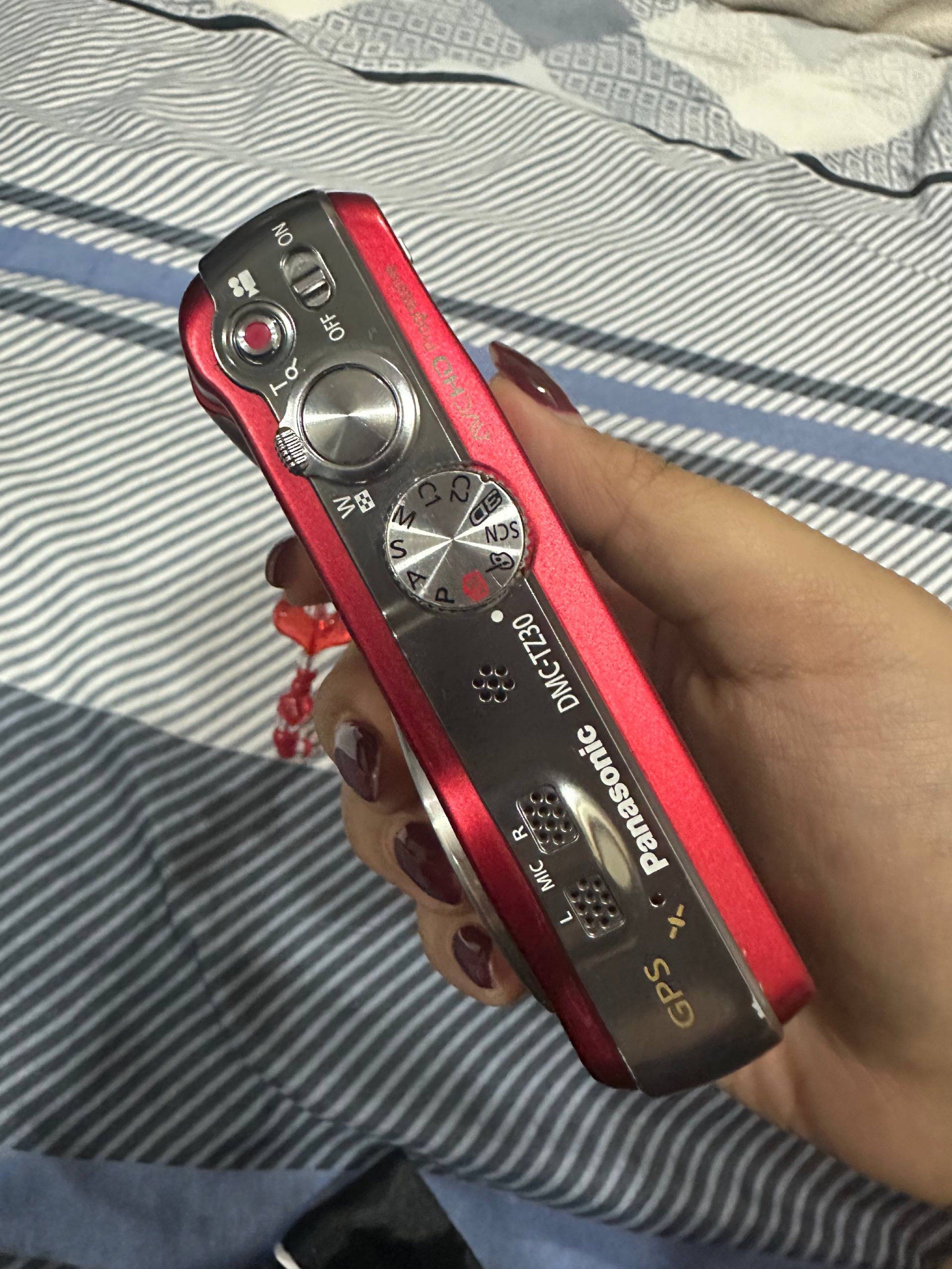 Panasonic Lumix DMC-TZ30 Digital Camera - Red, Photography, Cameras on ...