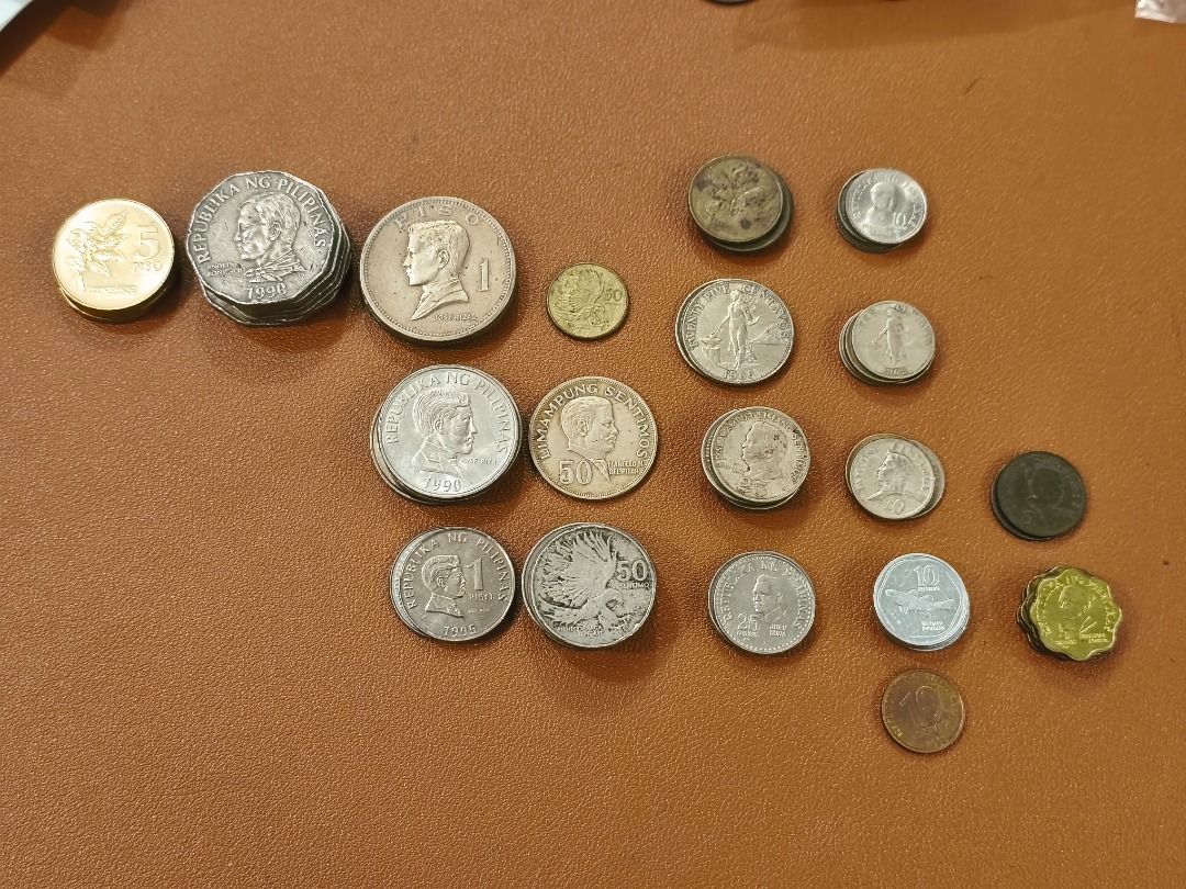 Philippine Old Piso Peso 60's to 90's Coin Lot, Hobbies & Toys ...