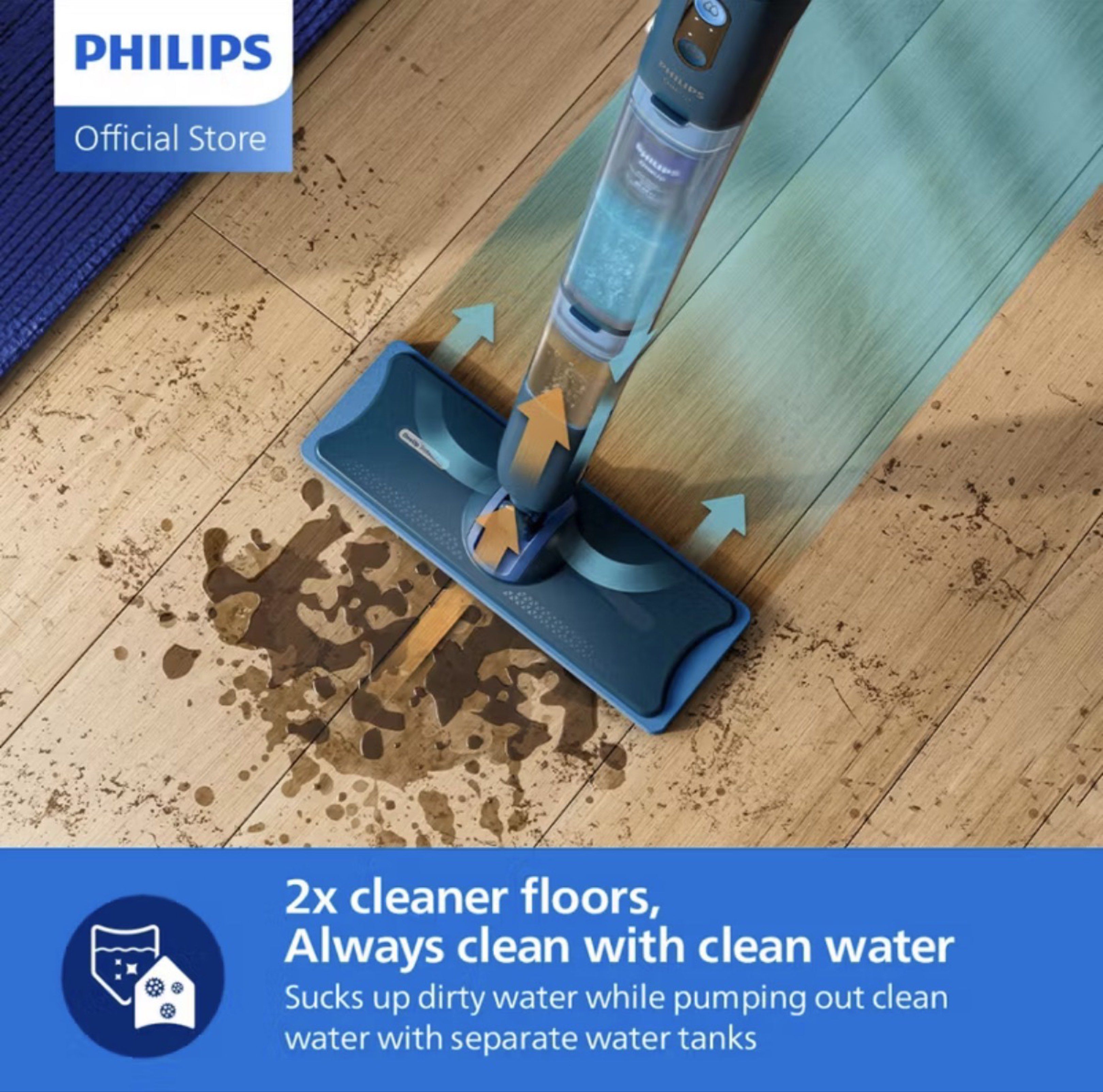 Philips OneBlade Electric Mop 5000 Series - New, Furniture & Home ...