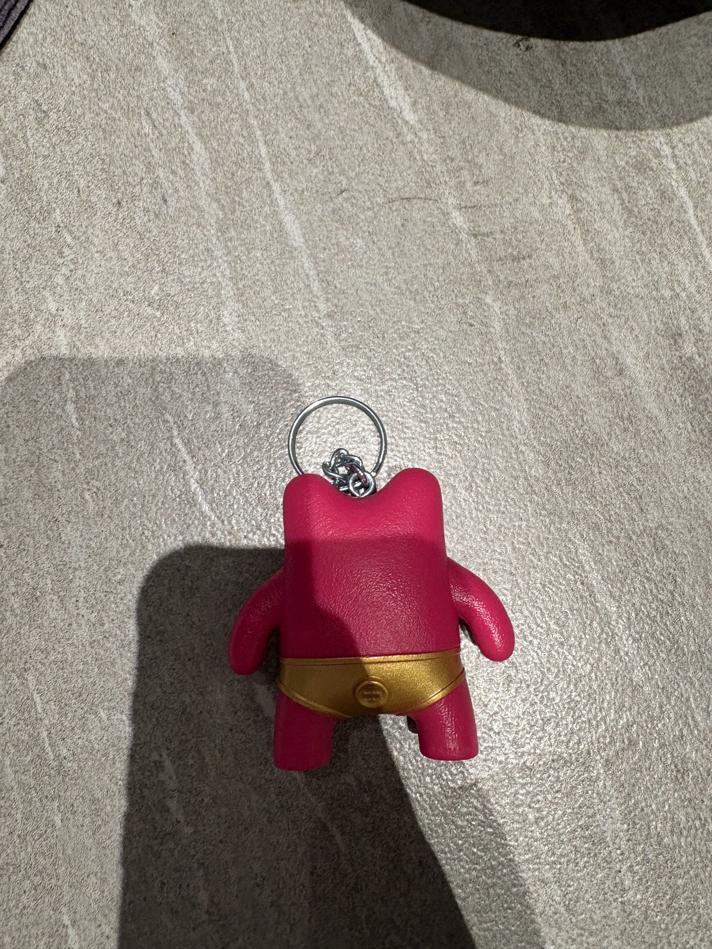 Pink Fuggler Keychain, Hobbies & Toys, Toys & Games on Carousell