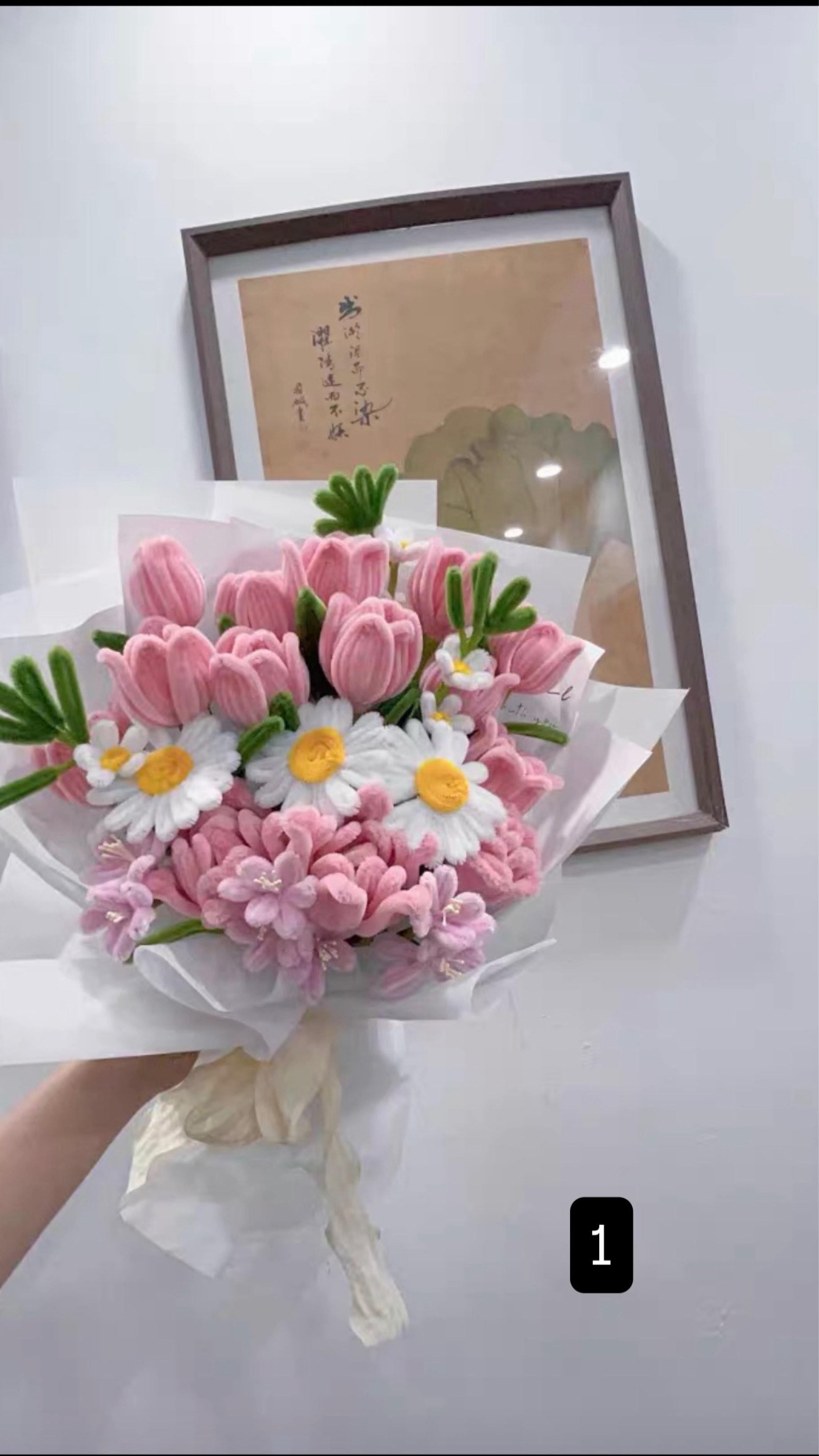 Pipe cleaner Flower Bouquet, Hobbies & Toys, Flowers & Bouquets on ...