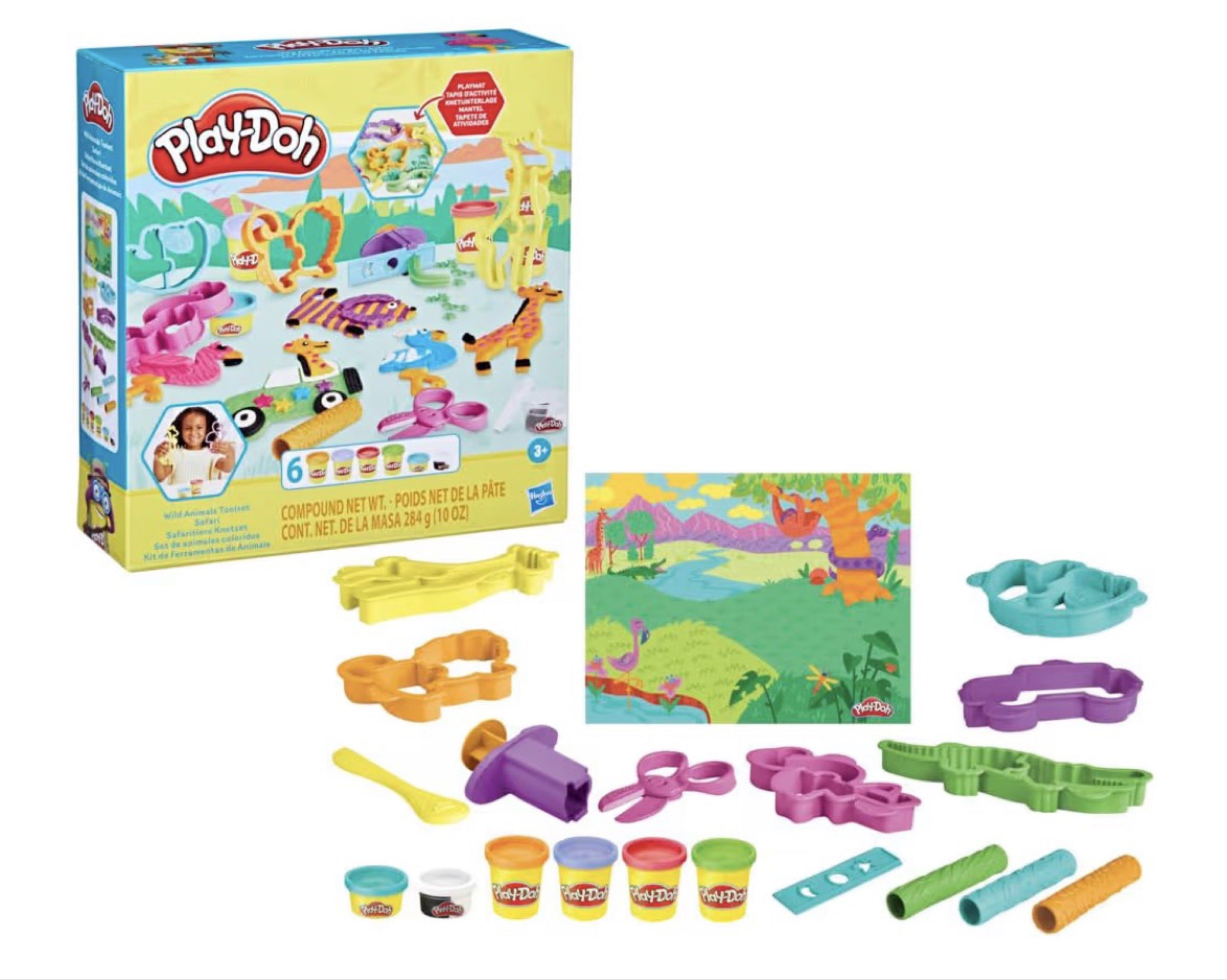 Play-Doh: Wild Animals Safari Toolset, Hobbies & Toys, Toys & Games on ...