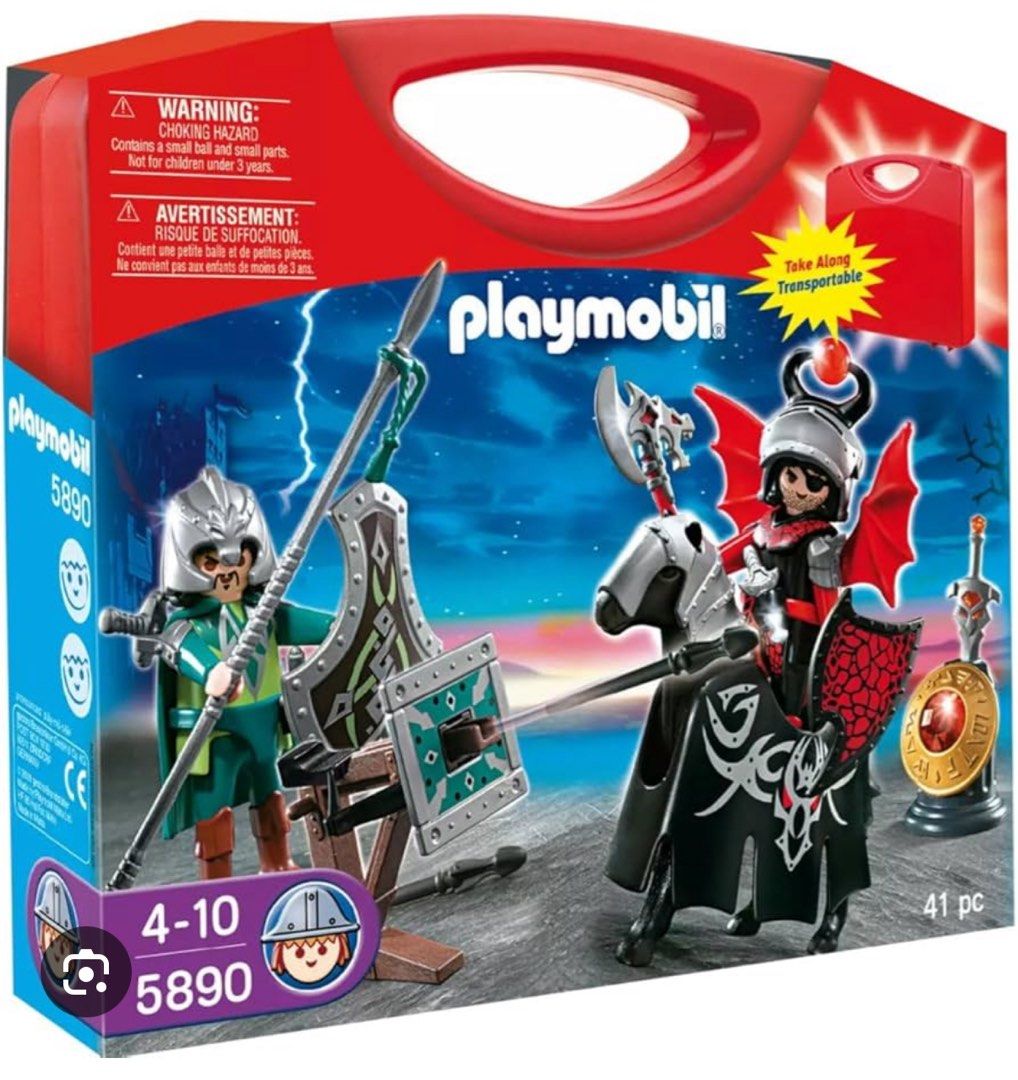 Playmobil knights playset, Hobbies & Toys, Toys & Games on Carousell
