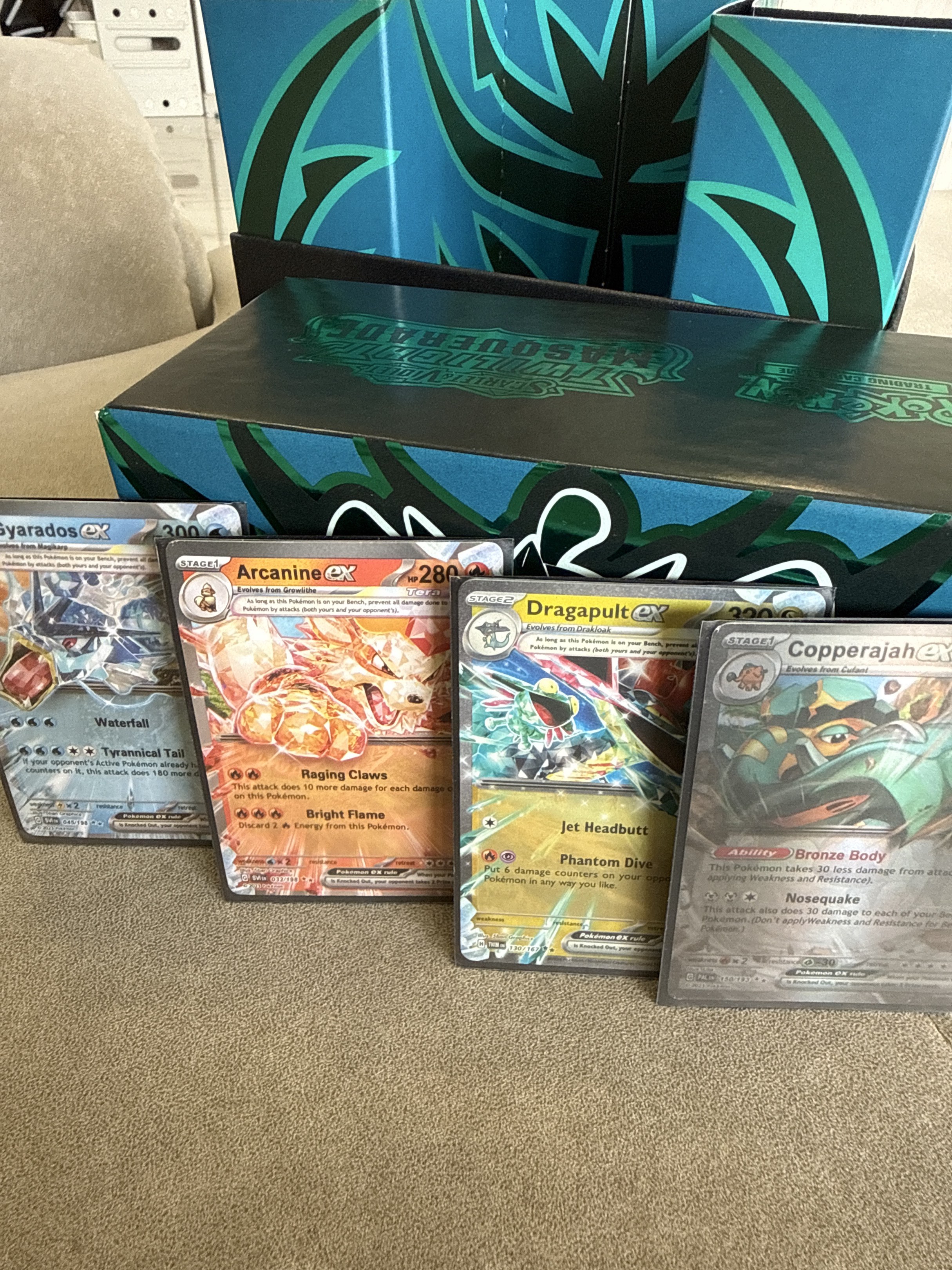 Pokemon TCG: Masquerade Box Set, Hobbies & Toys, Toys & Games on Carousell
