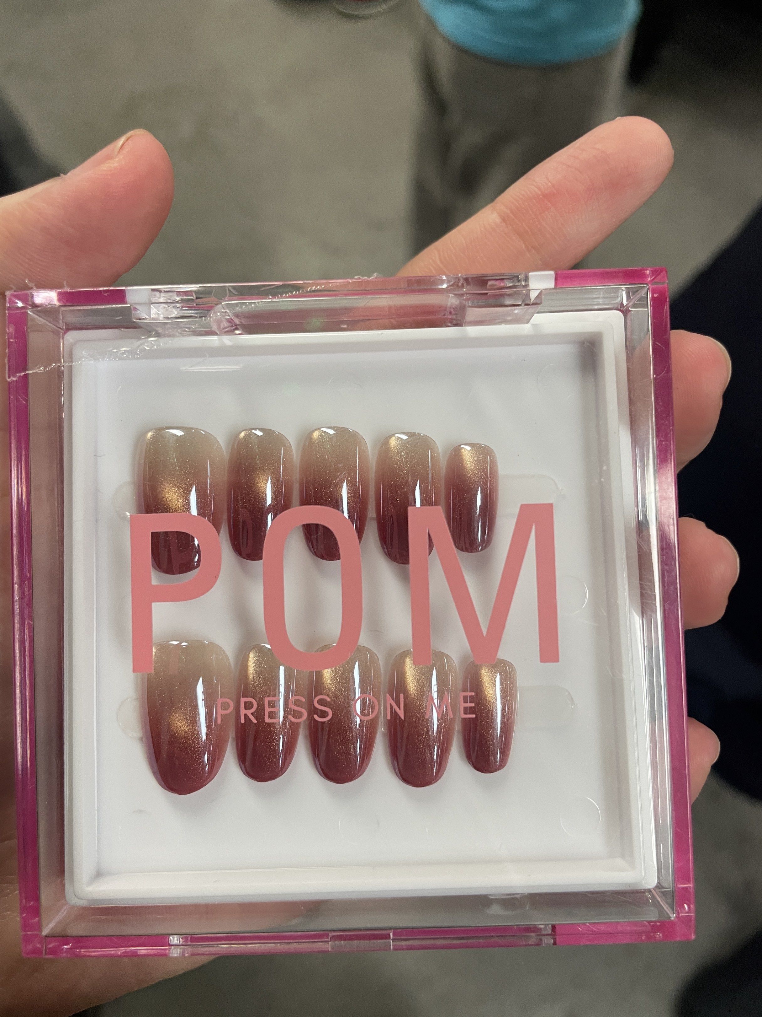 POM Press-on Nails - Ombre Design, Beauty & Personal Care, Hands ...