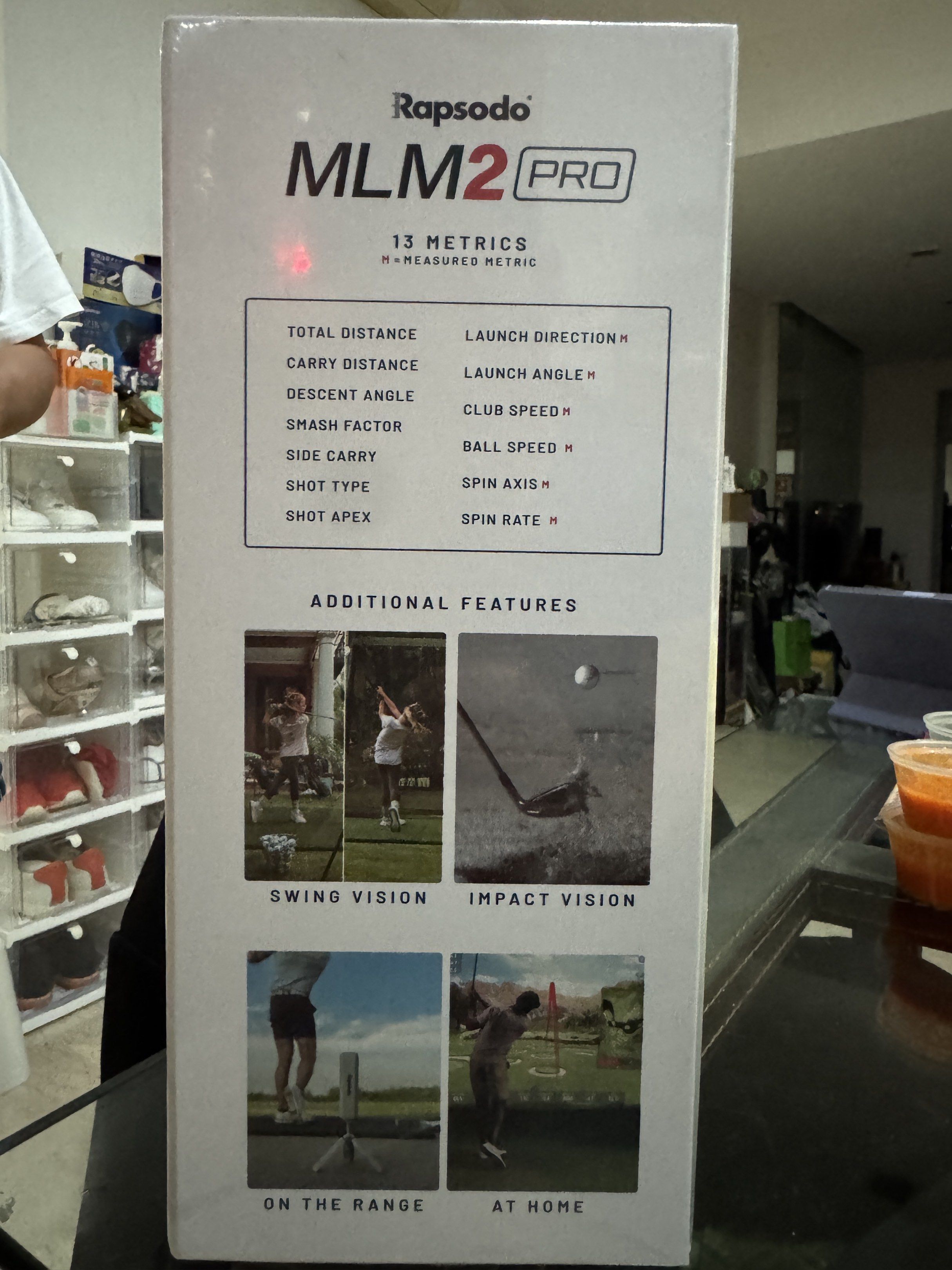 Rapsodo MLM2 Pro Mobile Launch Monitor & Golf Simulator, Sports ...