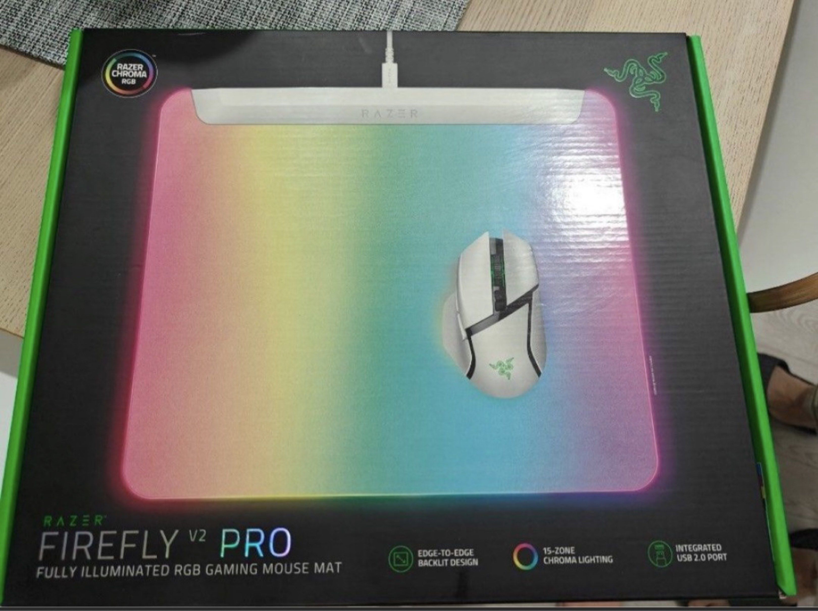 Razer Firefly V2 Pro RGB Gaming Mouse Mat, Computers & Tech, Parts ...