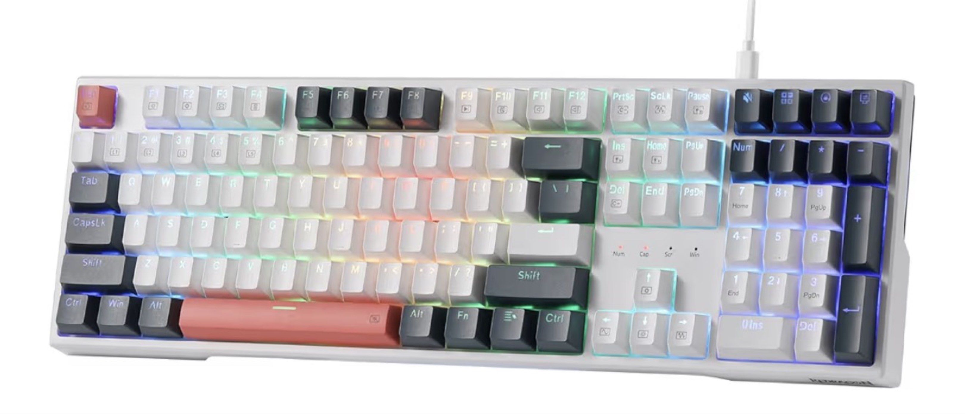 Redragon K668 RGB Mechanical Keyboard (Red Switch, Hot-Swap), Computers ...