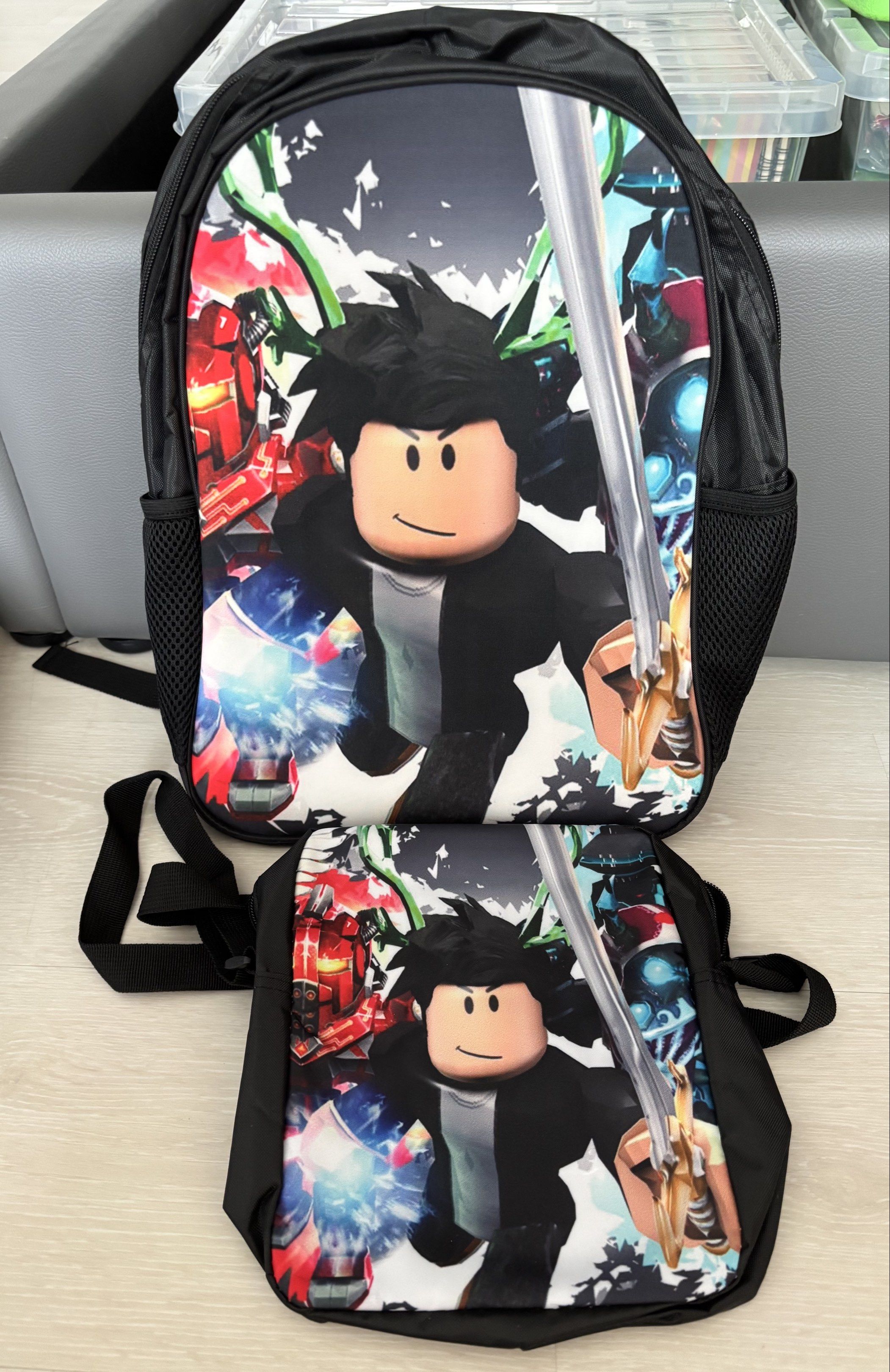 Roblox Backpack and Sling Bag, Men's Fashion, Bags, Backpacks on Carousell