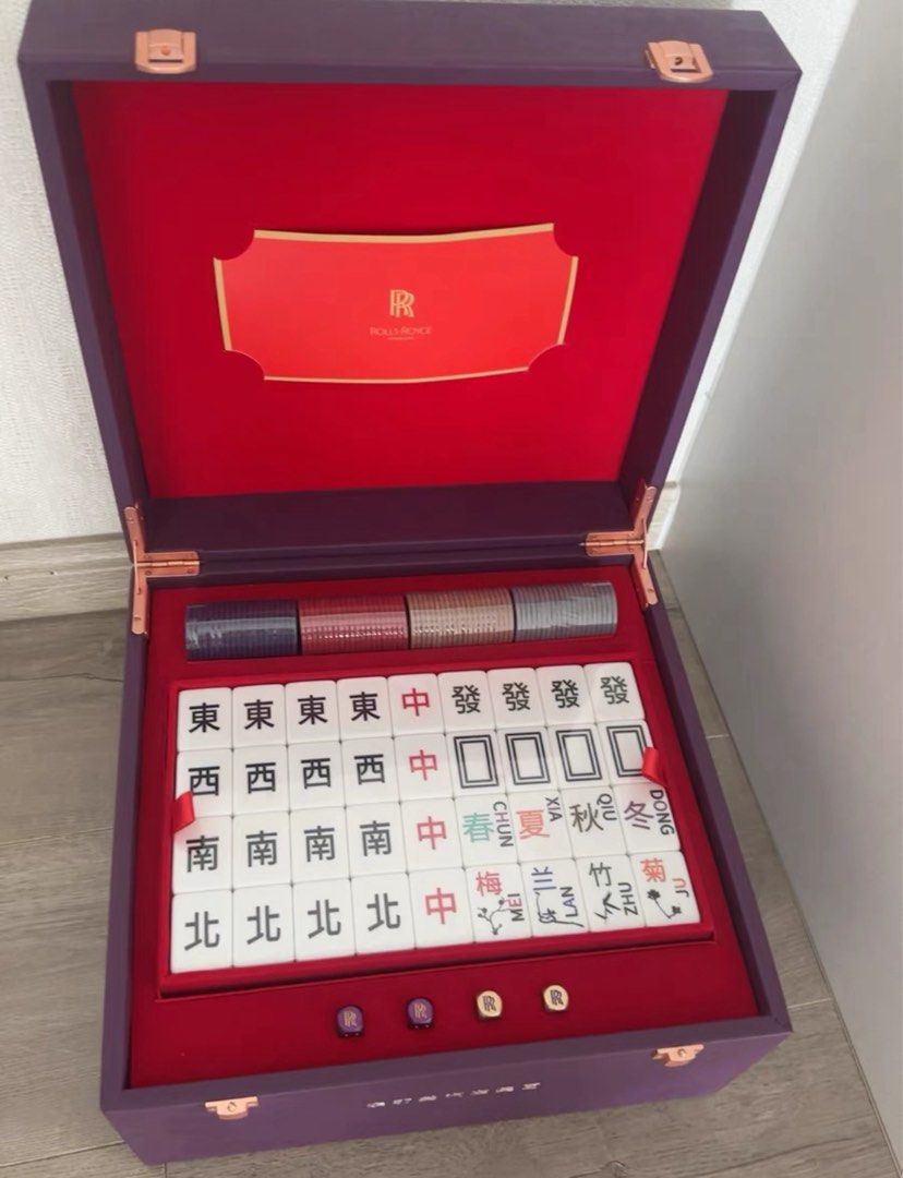Rolls Royce 2026 Chinese New Year Mahjong Set, Hobbies & Toys, Toys ...