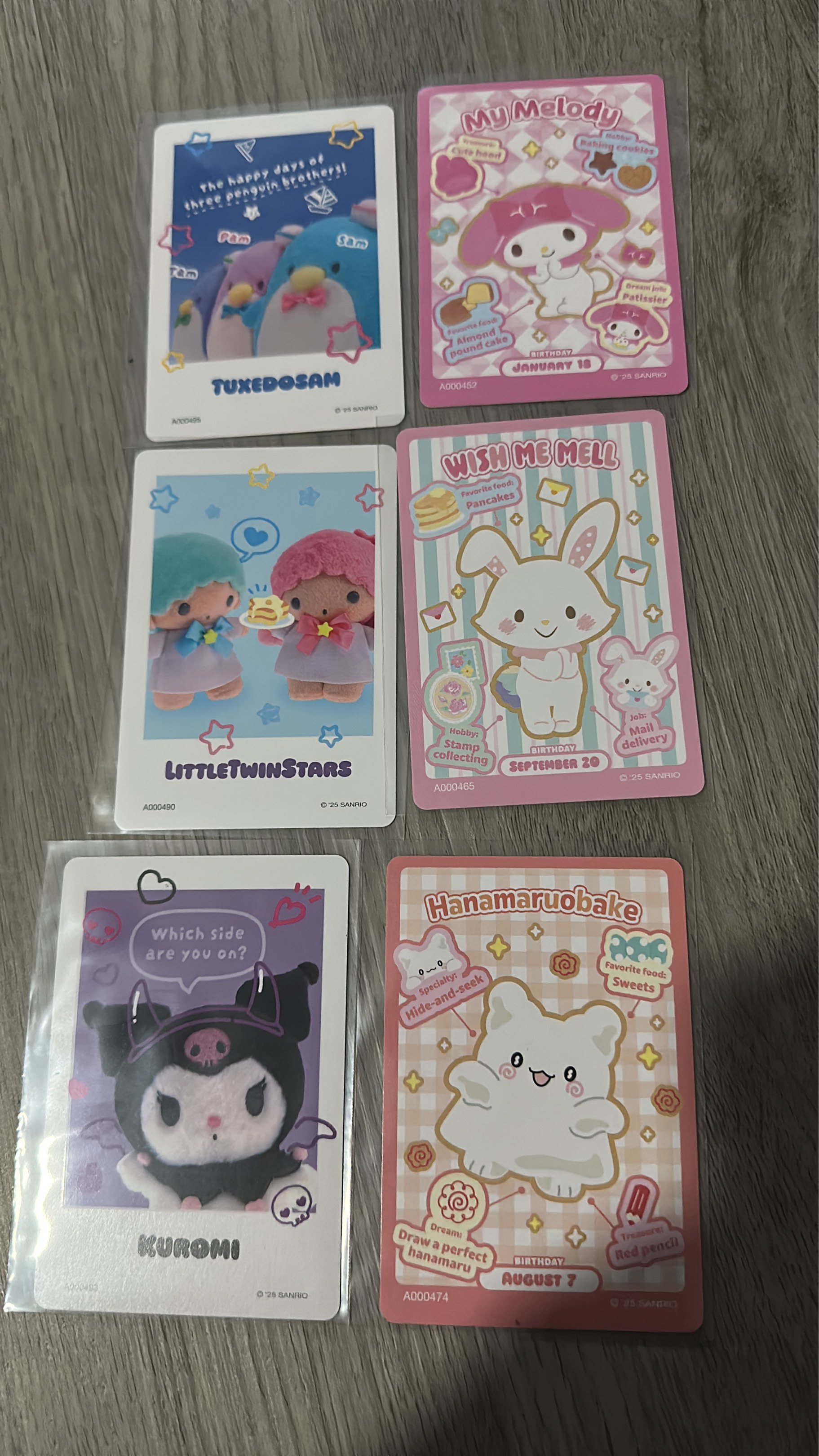 Sanrio Character Trading Cards - Various Characters, Hobbies & Toys ...