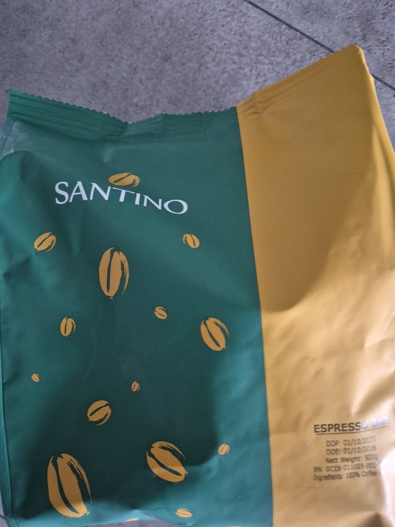 Santino Espresso Coffee Beans, Food & Drinks, Beverages on Carousell
