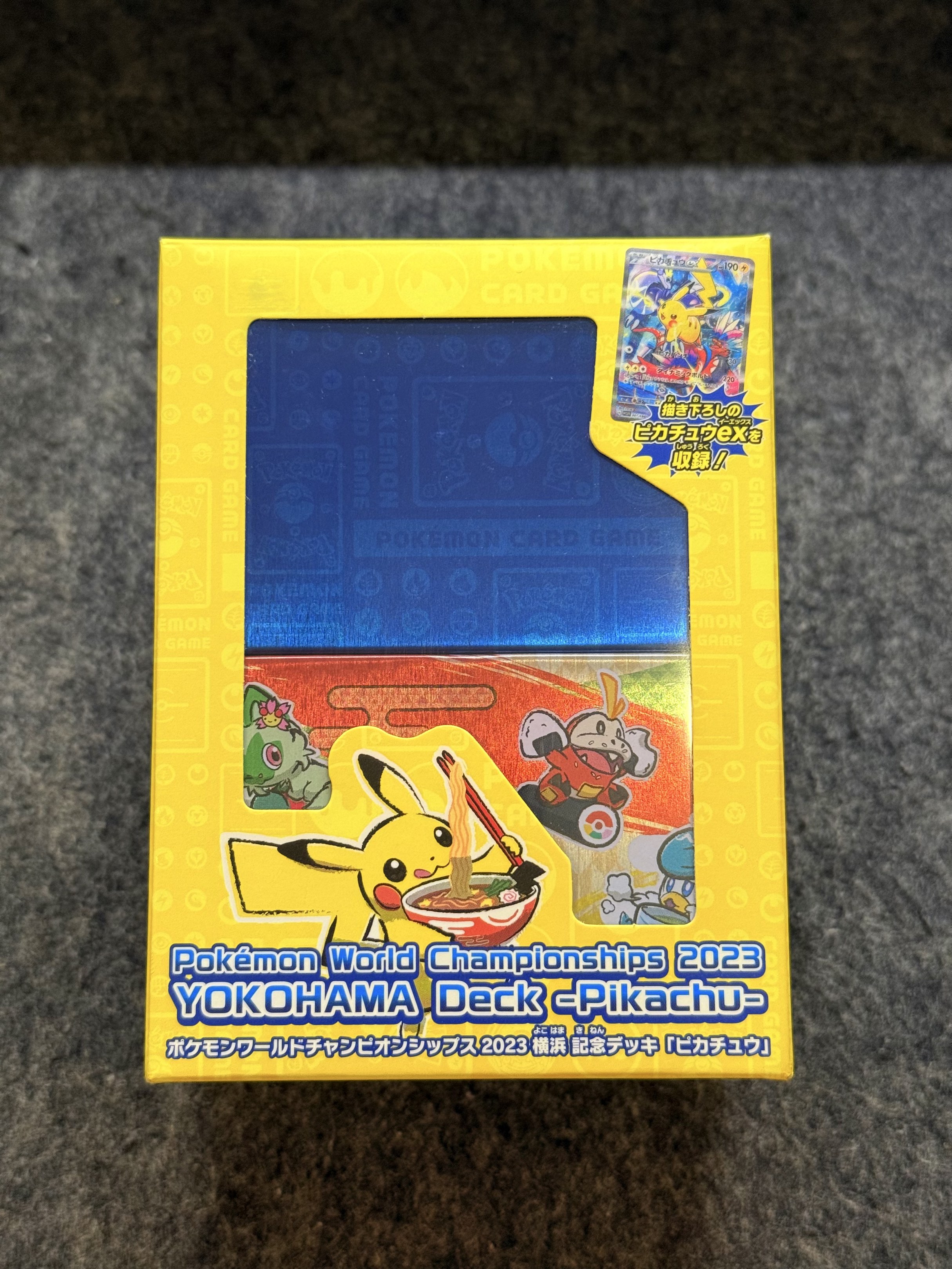 SEALED Pokemon TCG Card JP 2023 World Championship Yokohama Deck with ...