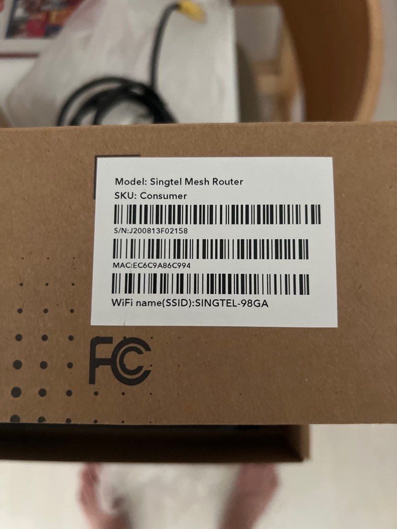 Singtel Mesh Router - Brand New, Computers & Tech, Parts & Accessories ...