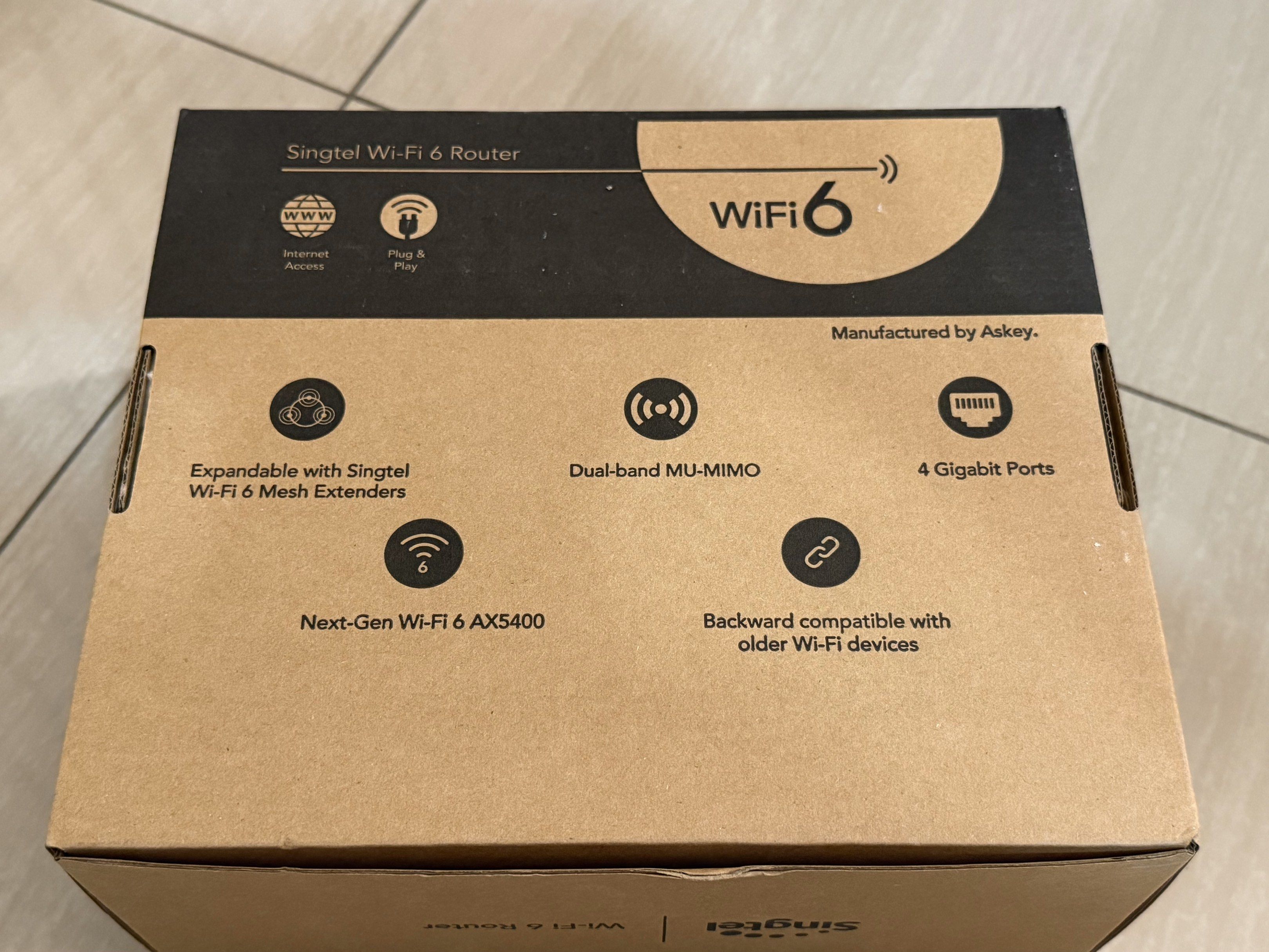 Singtel Wi-Fi 6 Router AX5400 - Brand New, Computers & Tech, Parts ...