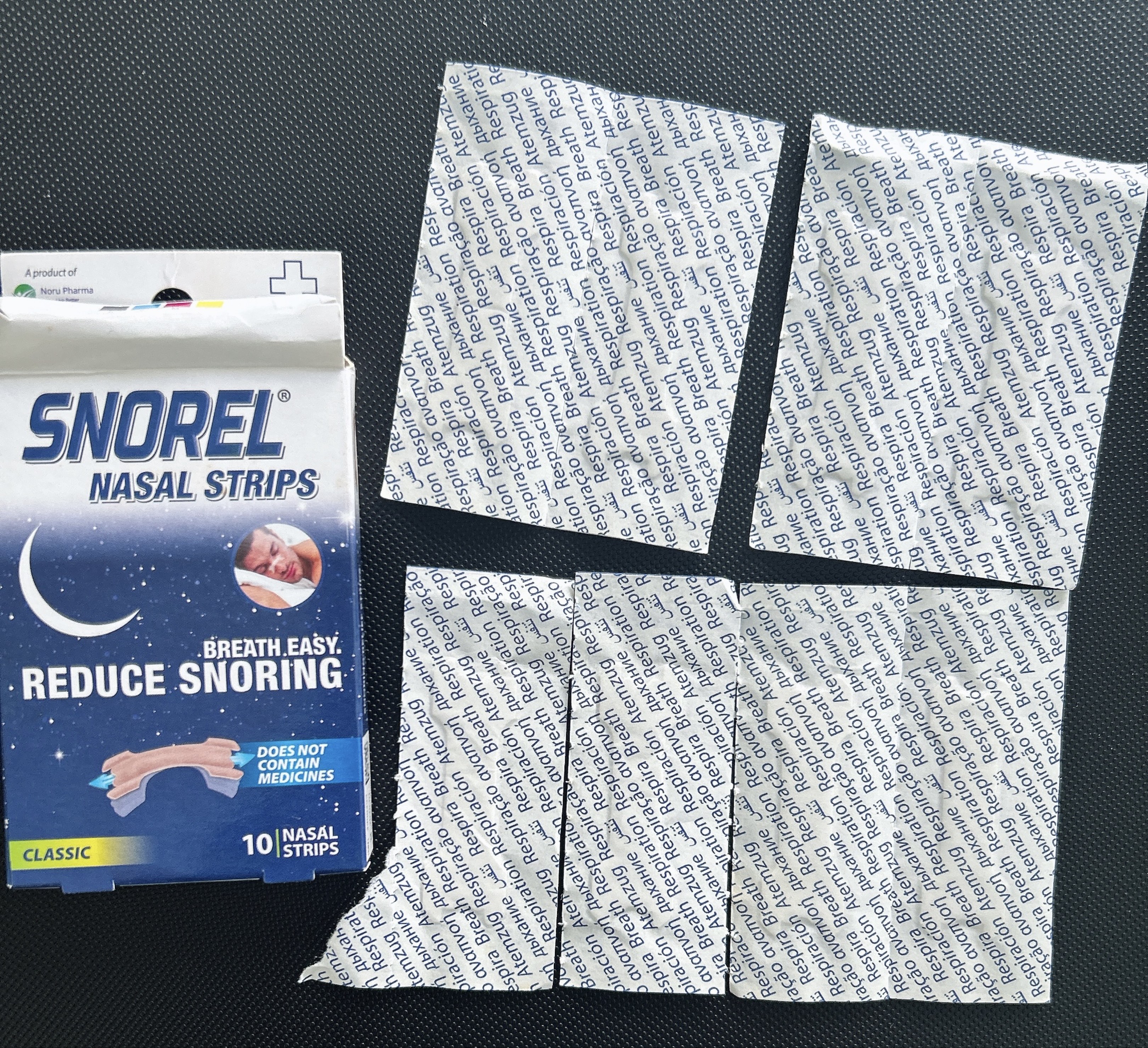 Snorel Nasal Strips - Reduce Snoring - Classic, Health & Nutrition ...