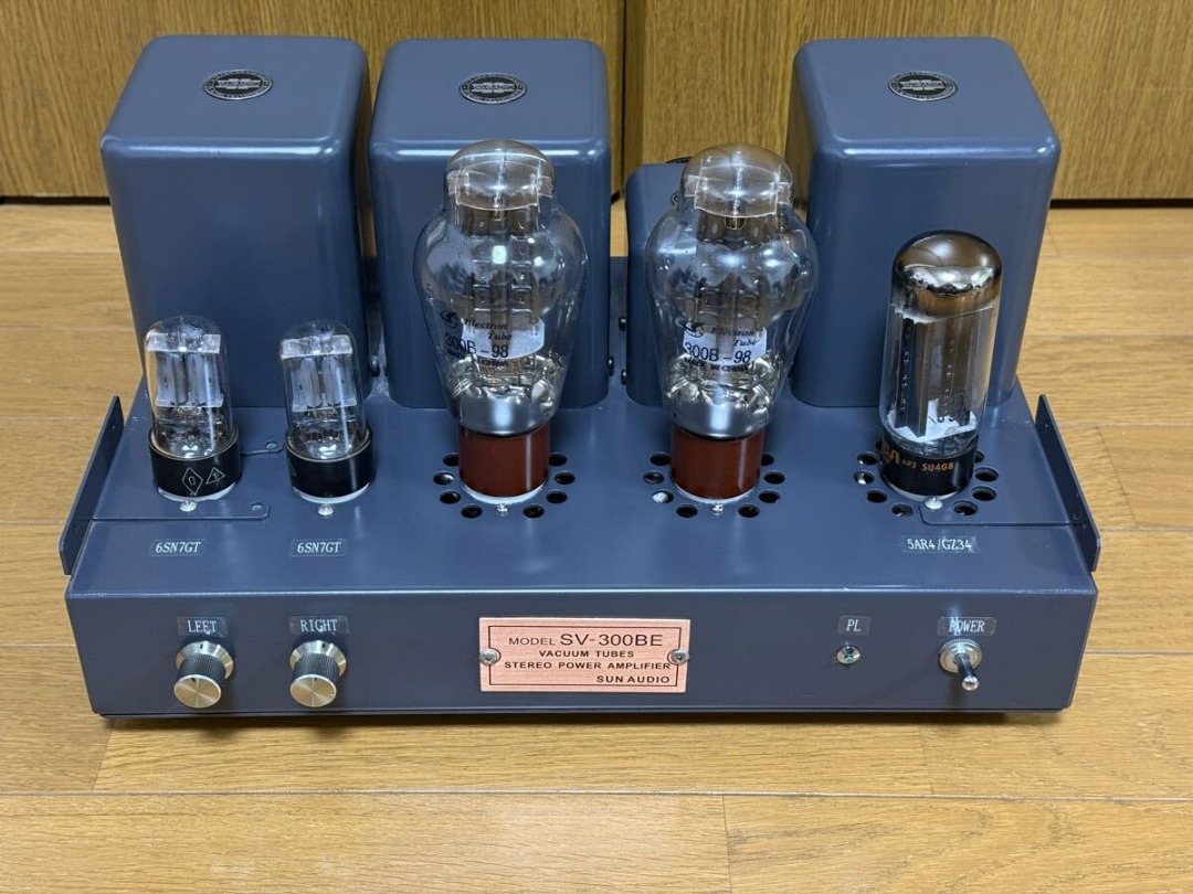 SUN AUDIO SV-300BE TAMURA vacuum tube amplifier., Audio, Soundbars ...