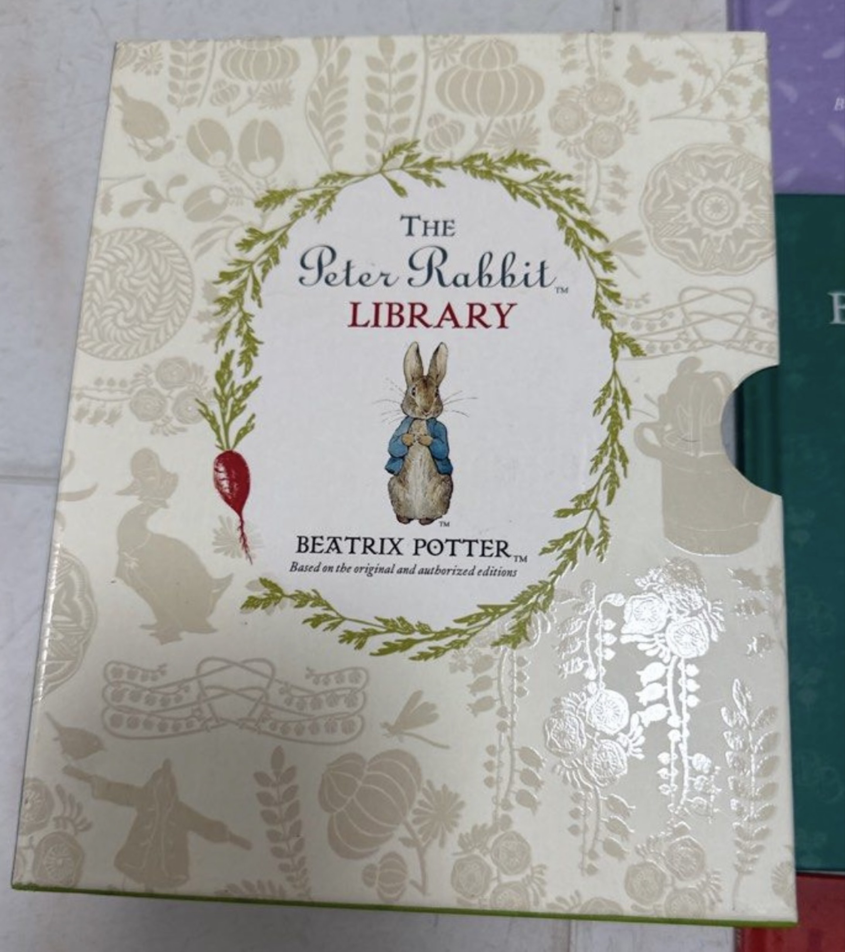 The Peter Rabbit Library by Beatrix Potter, Hobbies & Toys, Books ...