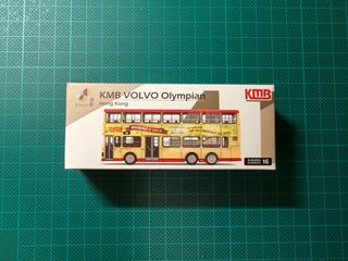Tiny KMB Volvo B9TL Wright Gold 展會限定巴士模型包裝紙盒(灣仔會展961), 興趣及遊戲, 玩具 & 遊戲類 ...