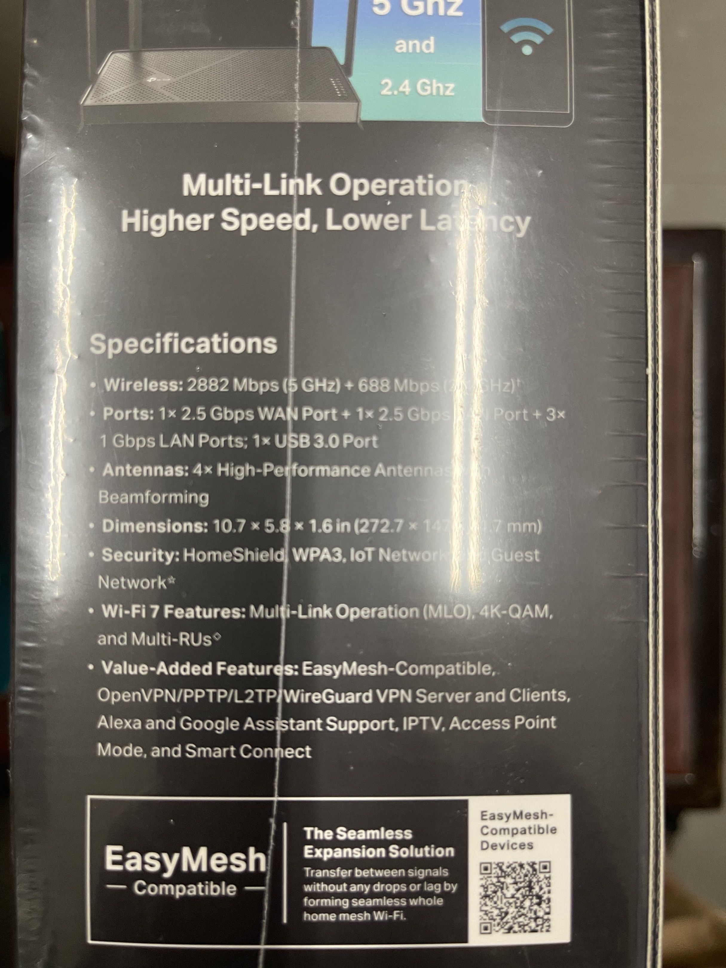 TP Link BE3600 dual band wifi router archer BE230, Computers & Tech ...