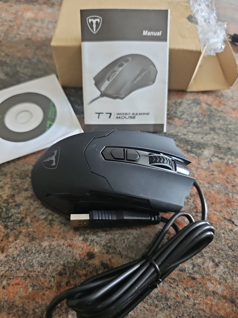 T-Wolf T7 Wired Gaming Mouse, Computers & Tech, Parts & Accessories ...