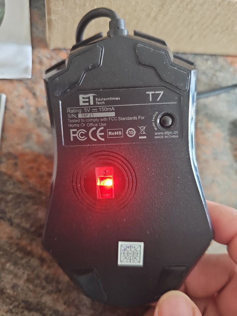 T-Wolf T7 Wired Gaming Mouse, Computers & Tech, Parts & Accessories ...