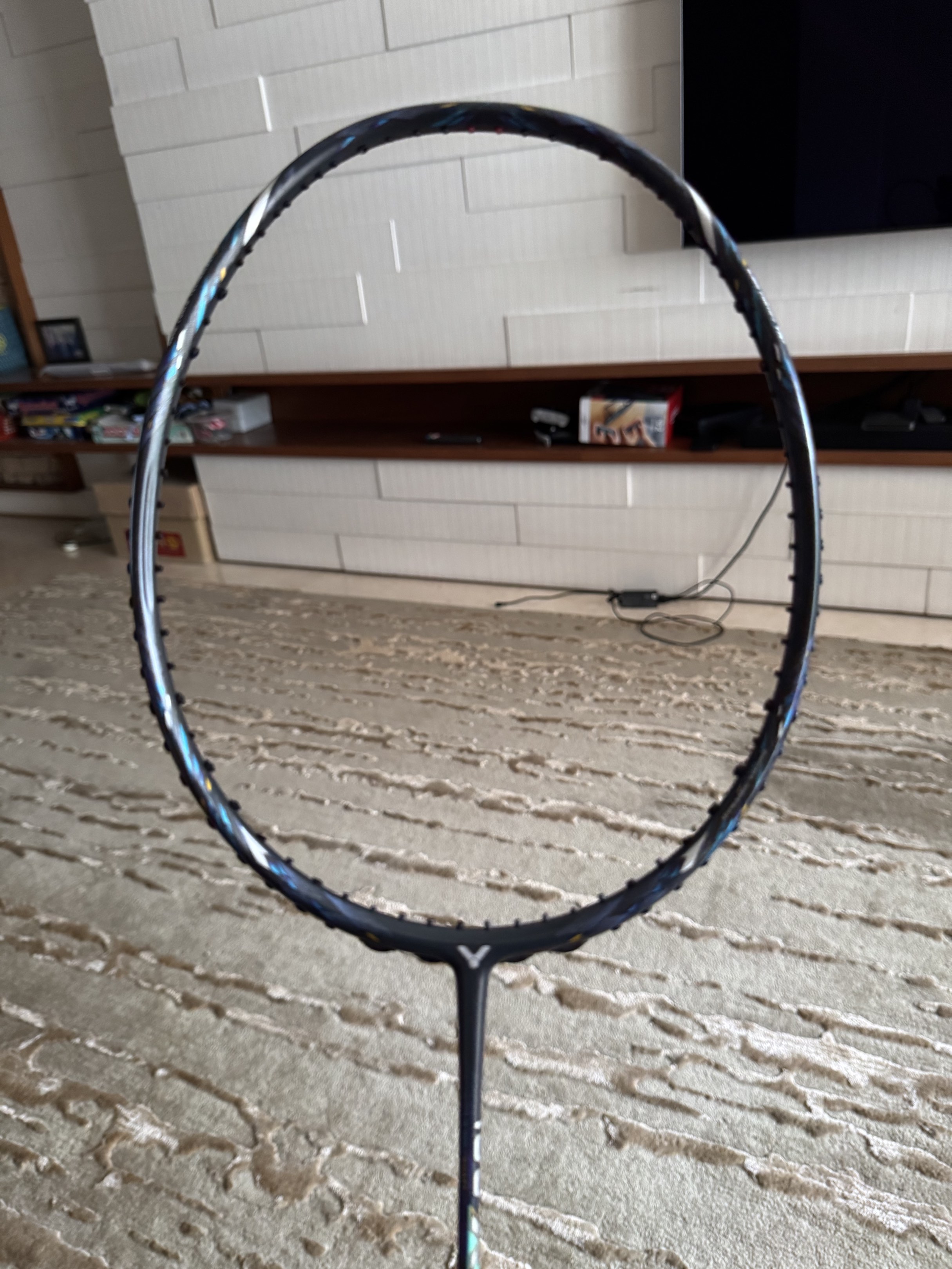 Victor auraspeed X 100 ultra Badminton Racket, Sports Equipment, Sports & Games, Racket & Ball ...