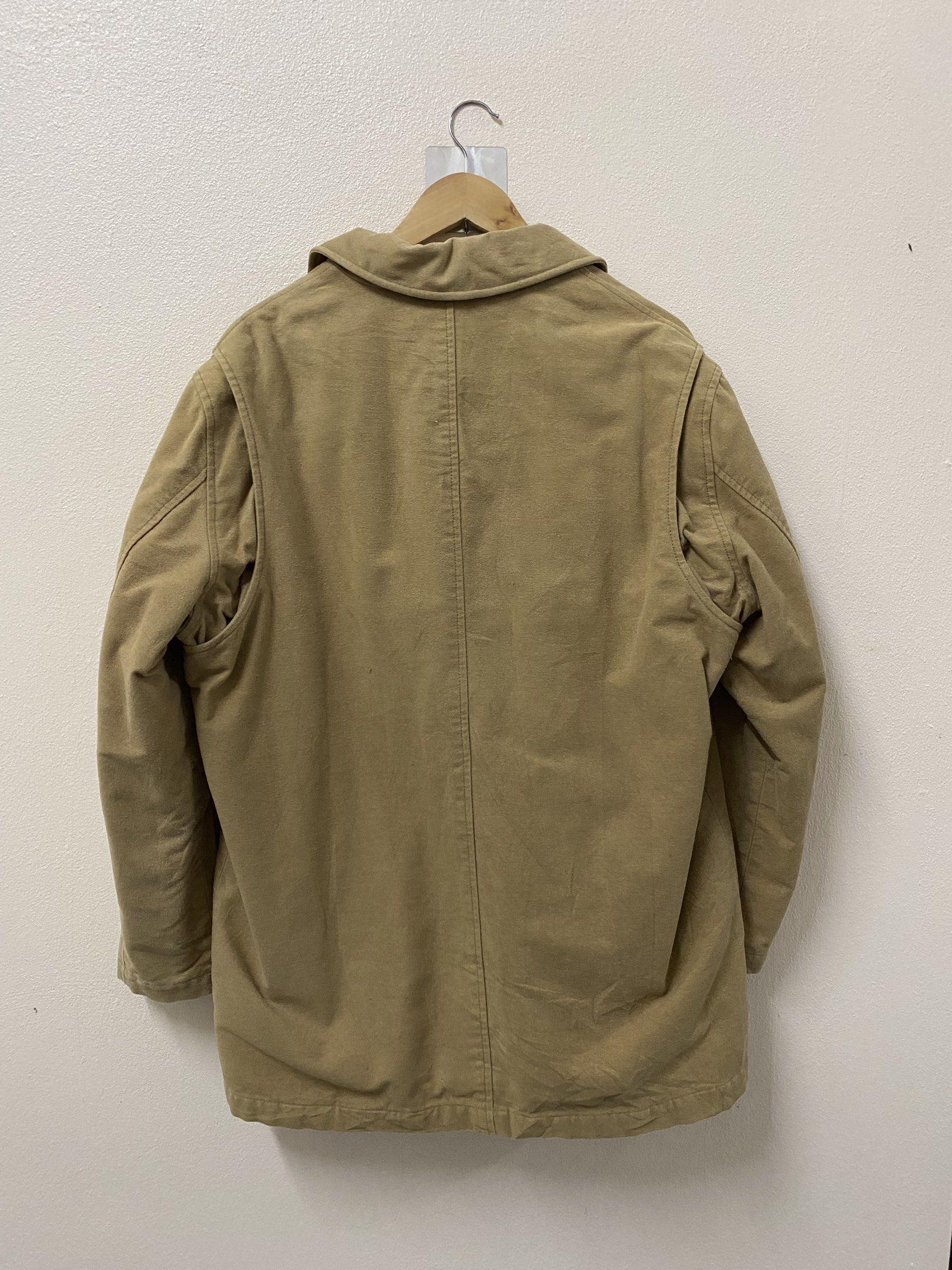 Vintage Eddie Bauer Chore Jacket | Workwear Classic | Earth Tone Brown ...