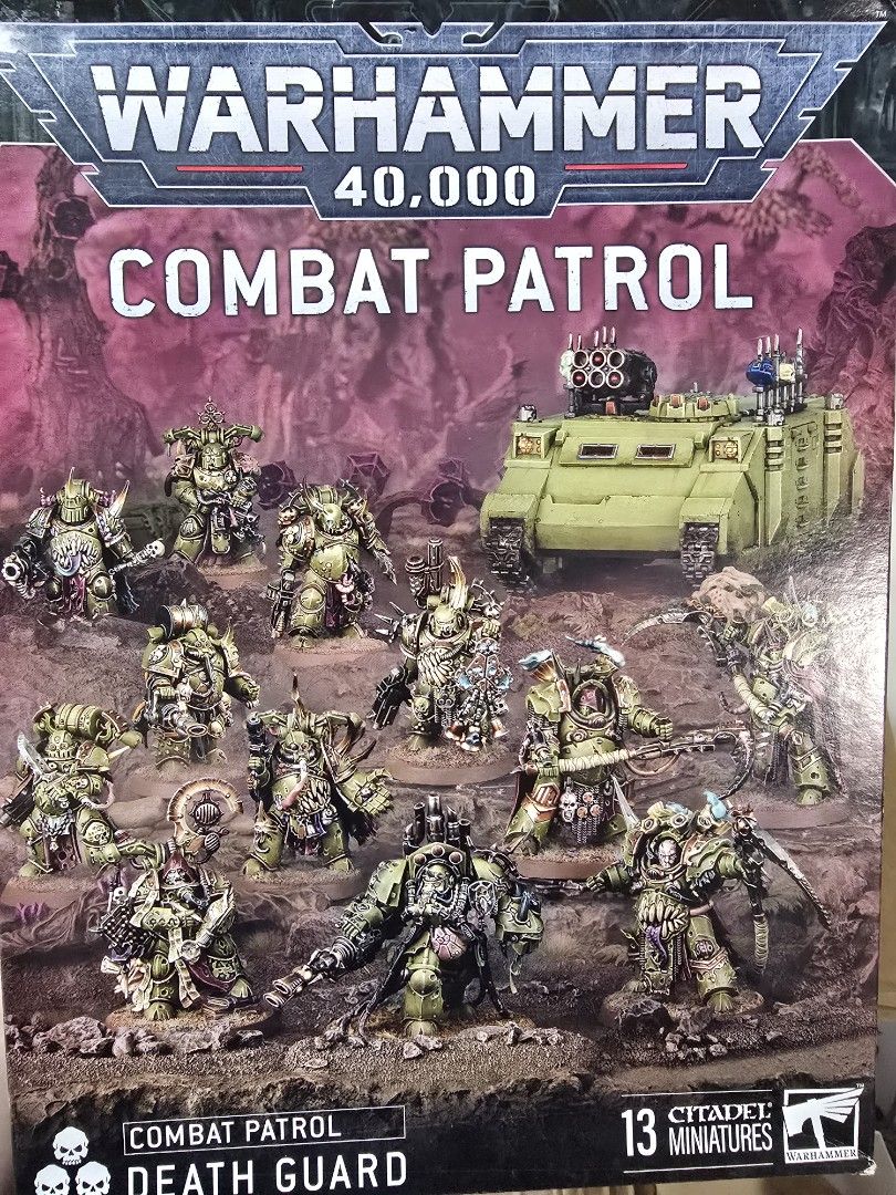 Warhammer 40000 death guard combat patrol, Hobbies & Toys, Toys & Games ...