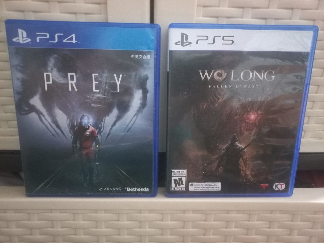 Wolong PS5 Game & PS4 Game PREY, Video Gaming, Video Games, PlayStation ...