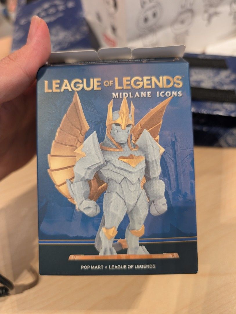 WTS POPMART [GALIO Inside] League of Legends Midlane Icons Figurine ...