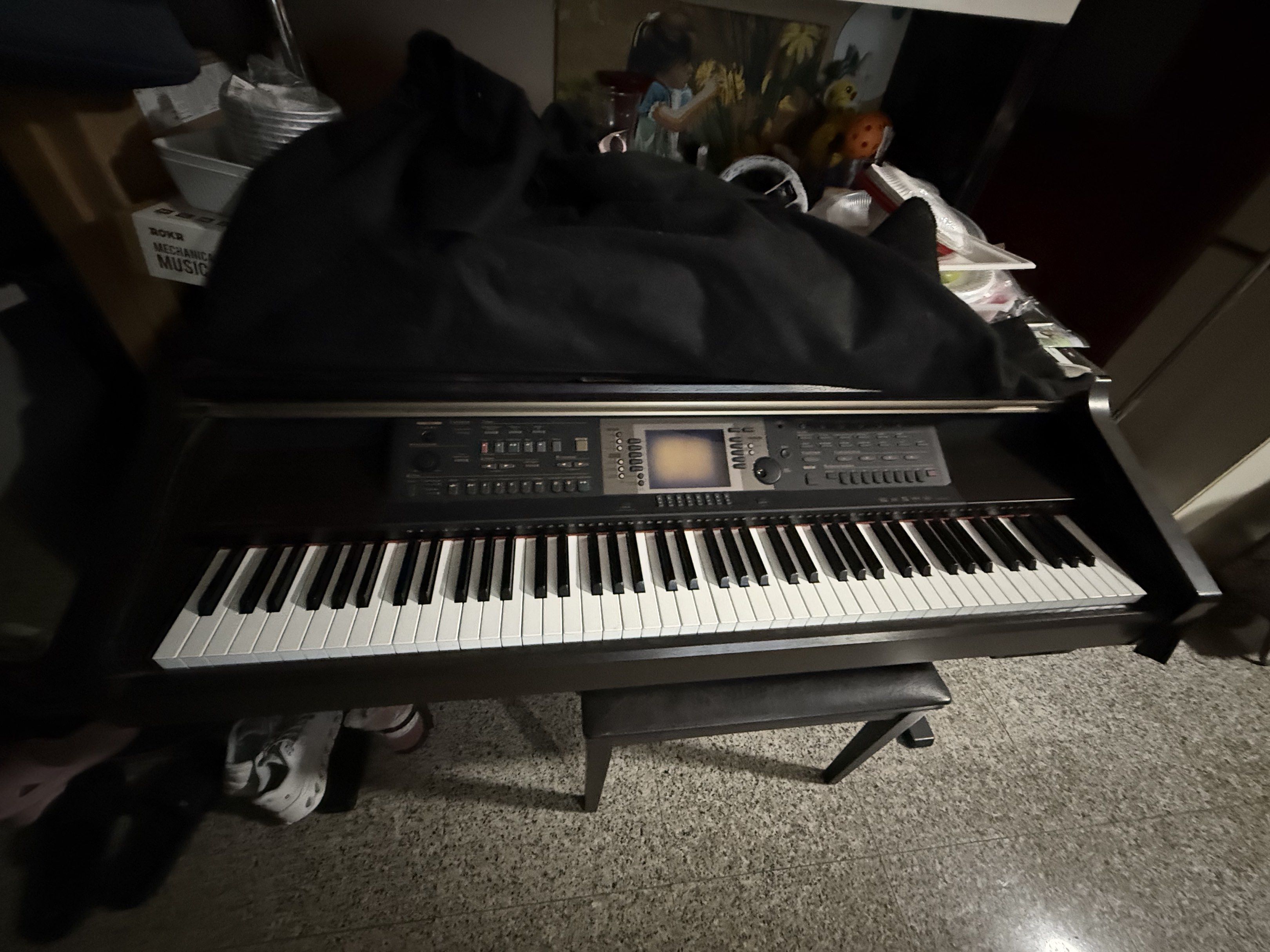 Yamaha Digital Piano, Hobbies & Toys, Musical Instruments on Carousell