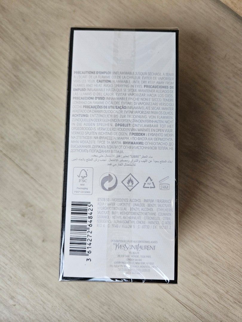 [BN] Yves Saint Laurent Libre Eau de Parfum, Beauty & Personal Care ...