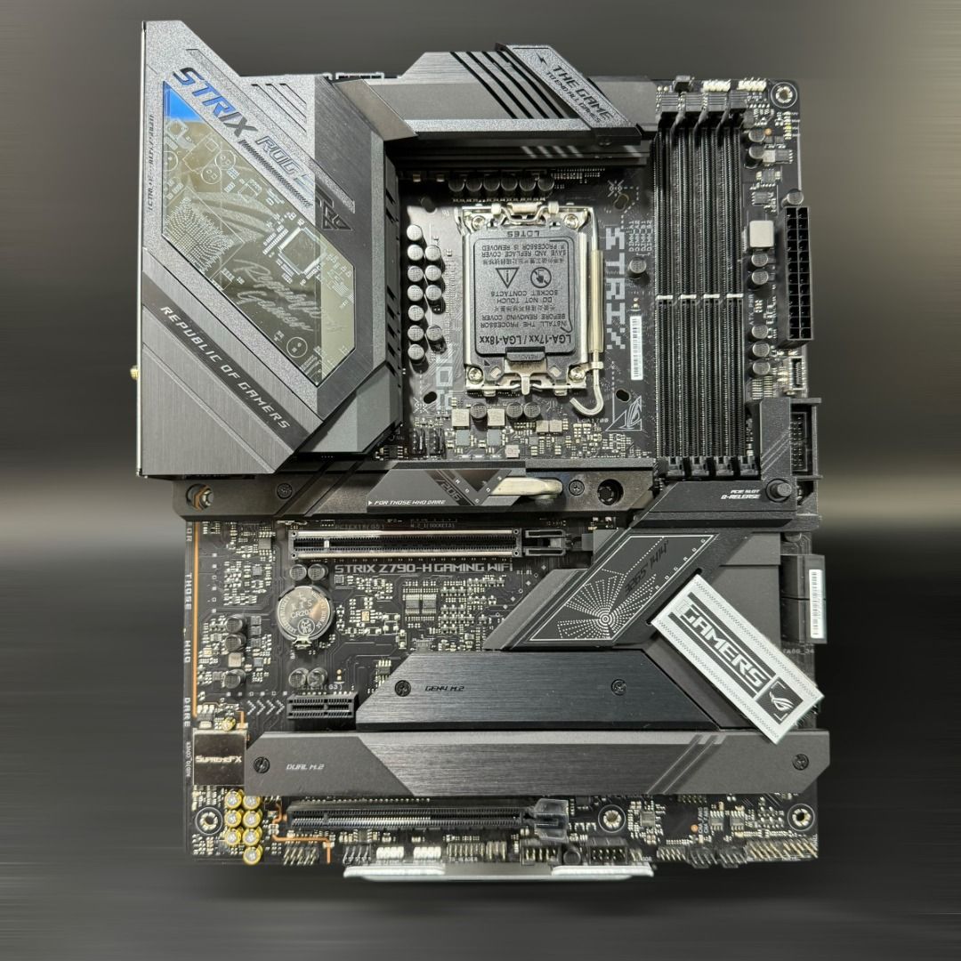 Z790 @ ASUS ROG STRIX Z790-H GAMING WIFI ⚠️代理保養至8-4-2027 💢 Intel Z790 ...