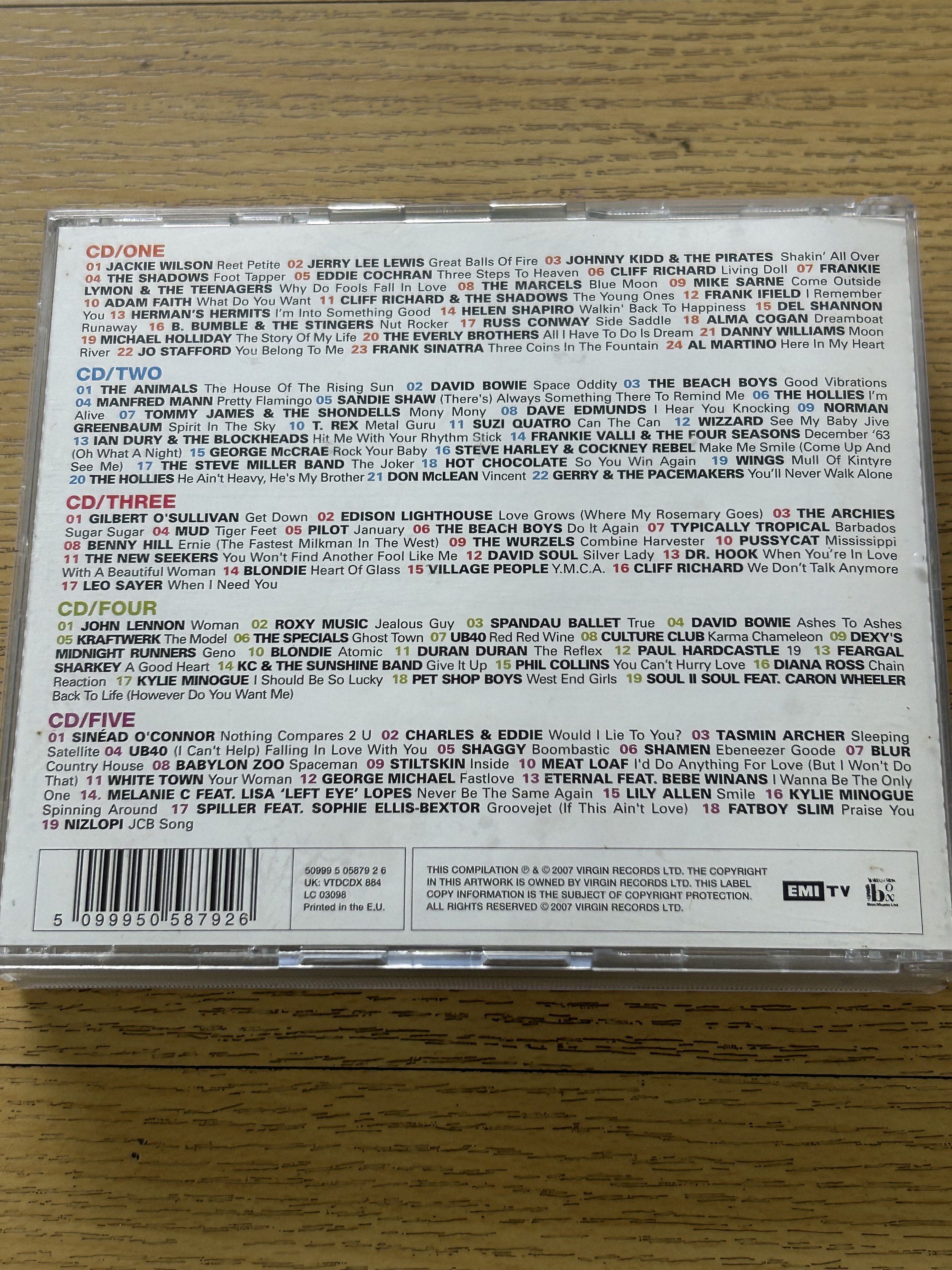 101 Number Ones - 5 CD Compilation, Hobbies & Toys, Music & Media, CDs ...