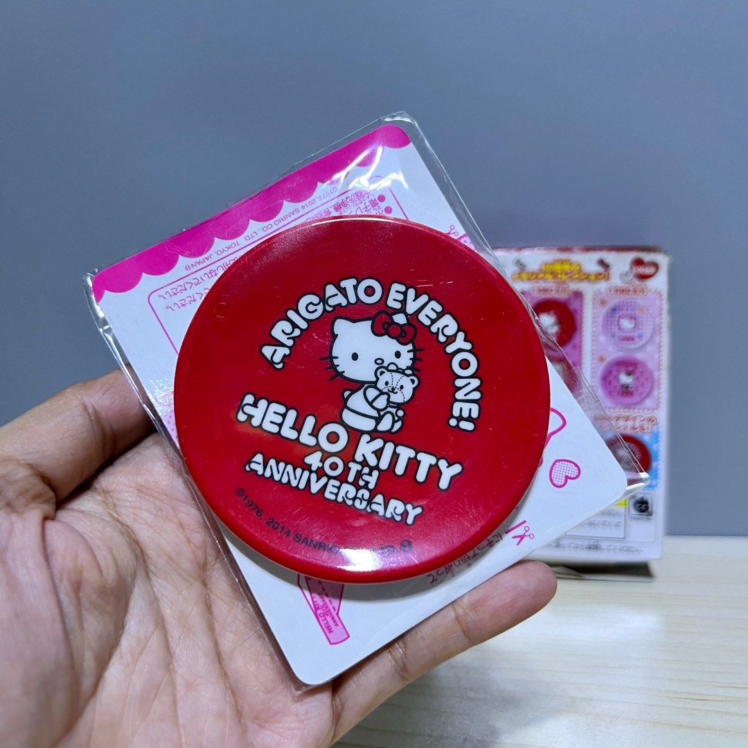 2014 Sanrio Hello Kitty 40th Anniversary Plastic Mini Plate 8cm (dented ...