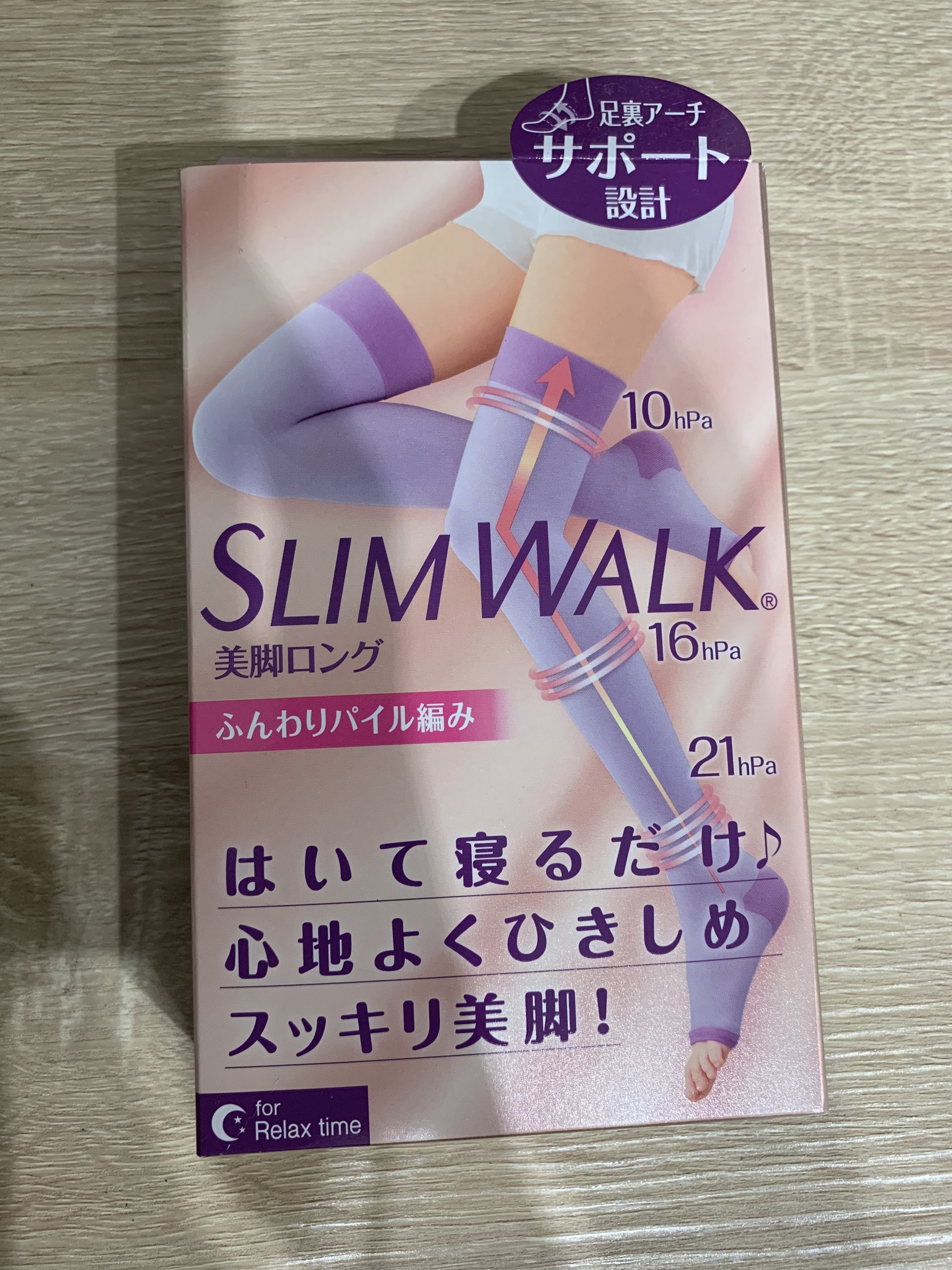 日本製 SLIM WALK 2025最新版 睡眠 壓力襪 美腿襪, 她的時尚, 手錶及配件, 襪、絲襪、褲襪在旋轉拍賣