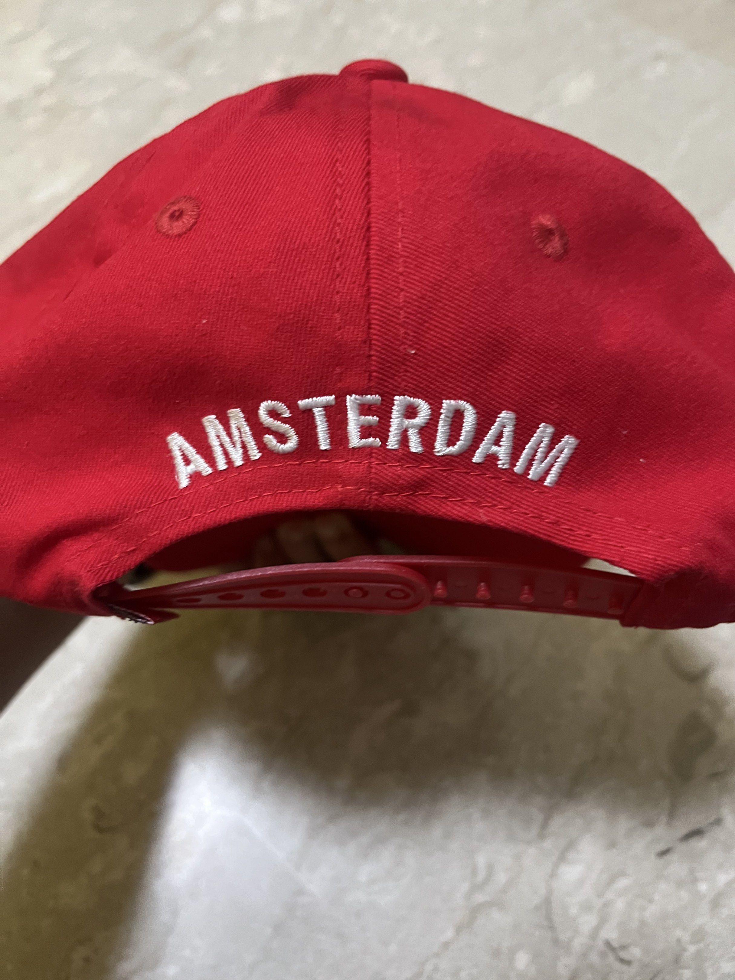 AFC Ajax Amsterdam Red Cap, Men's Fashion, Watches & Accessories, Caps ...
