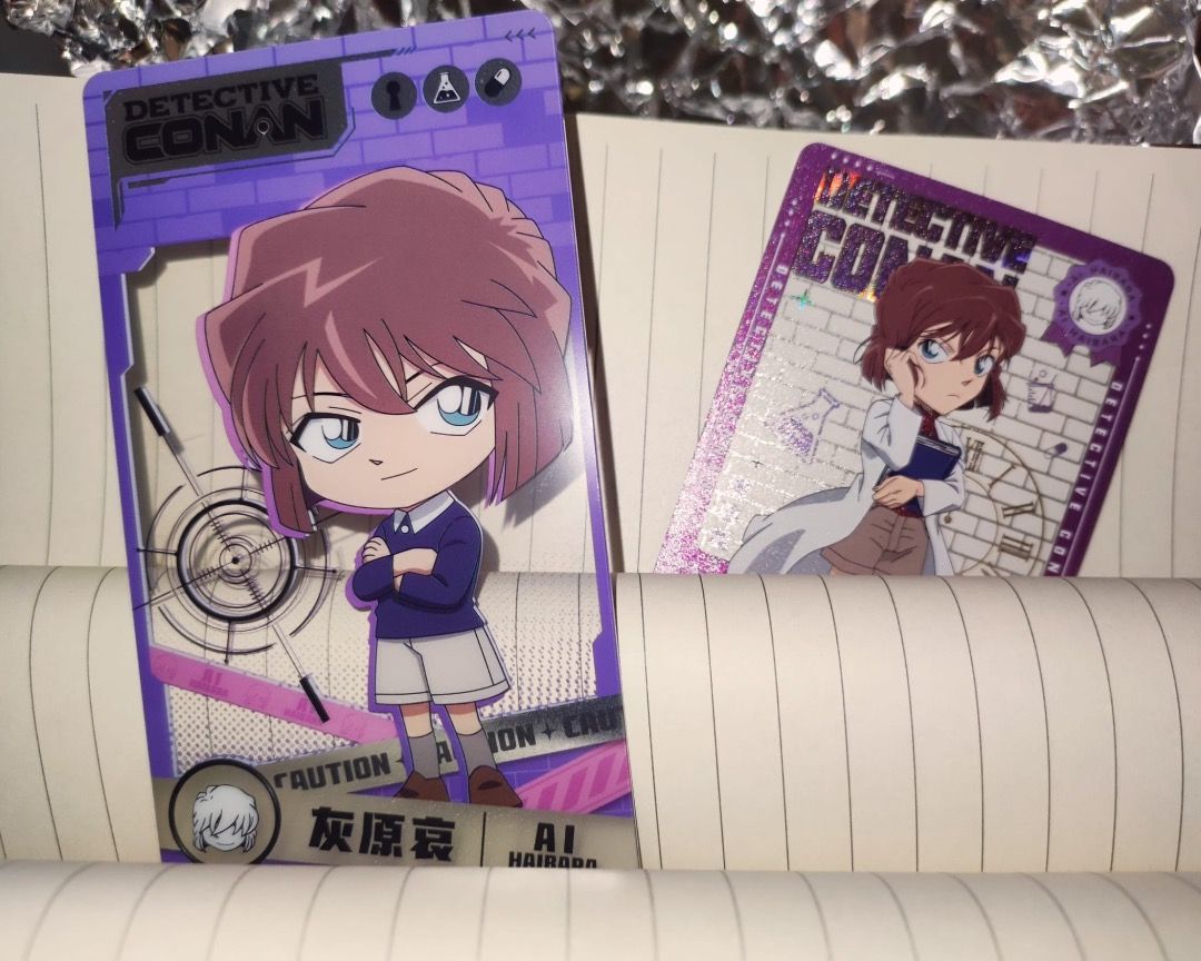 Ai Haibara Plush toy, board card, tin card and Bandai figure, Hobbies ...