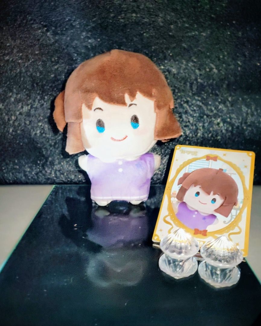 Ai Haibara Plush toy, board card, tin card and Bandai figure, Hobbies ...