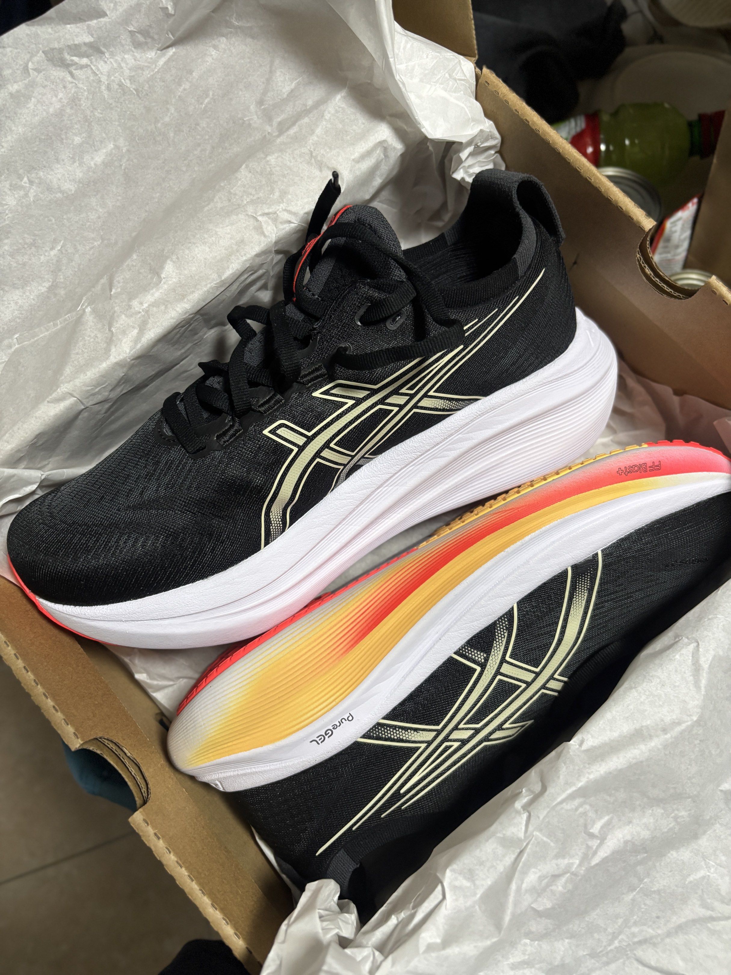 Asics Gel Nimbus 27 Running Shoes, Men's Fashion, Footwear, Sneakers on ...