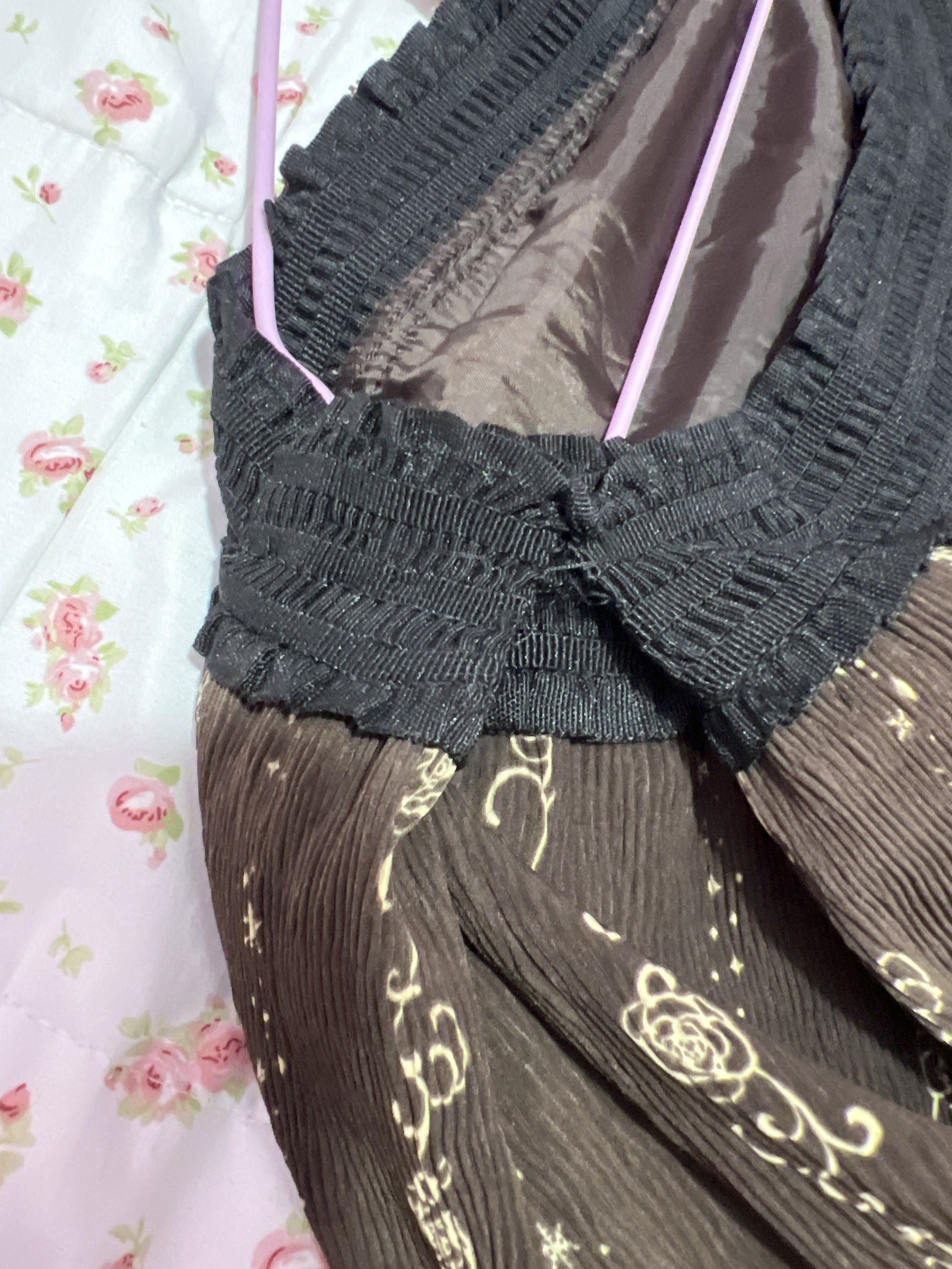 Axes femme Pretty Brown Lolita Skirt, Women's Fashion, Tops, Blouses on ...