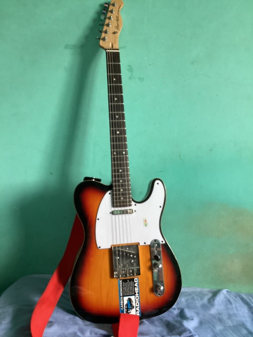 Bacchus Sunburst Telecaster, Hobbies & Toys, Musical Instruments on ...