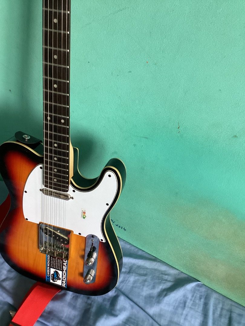 Bacchus Sunburst Telecaster, Hobbies & Toys, Musical Instruments on ...