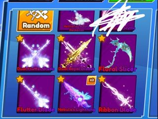 Blade ball swords, Video Gaming, Gaming Accessories, In-Game Products ...